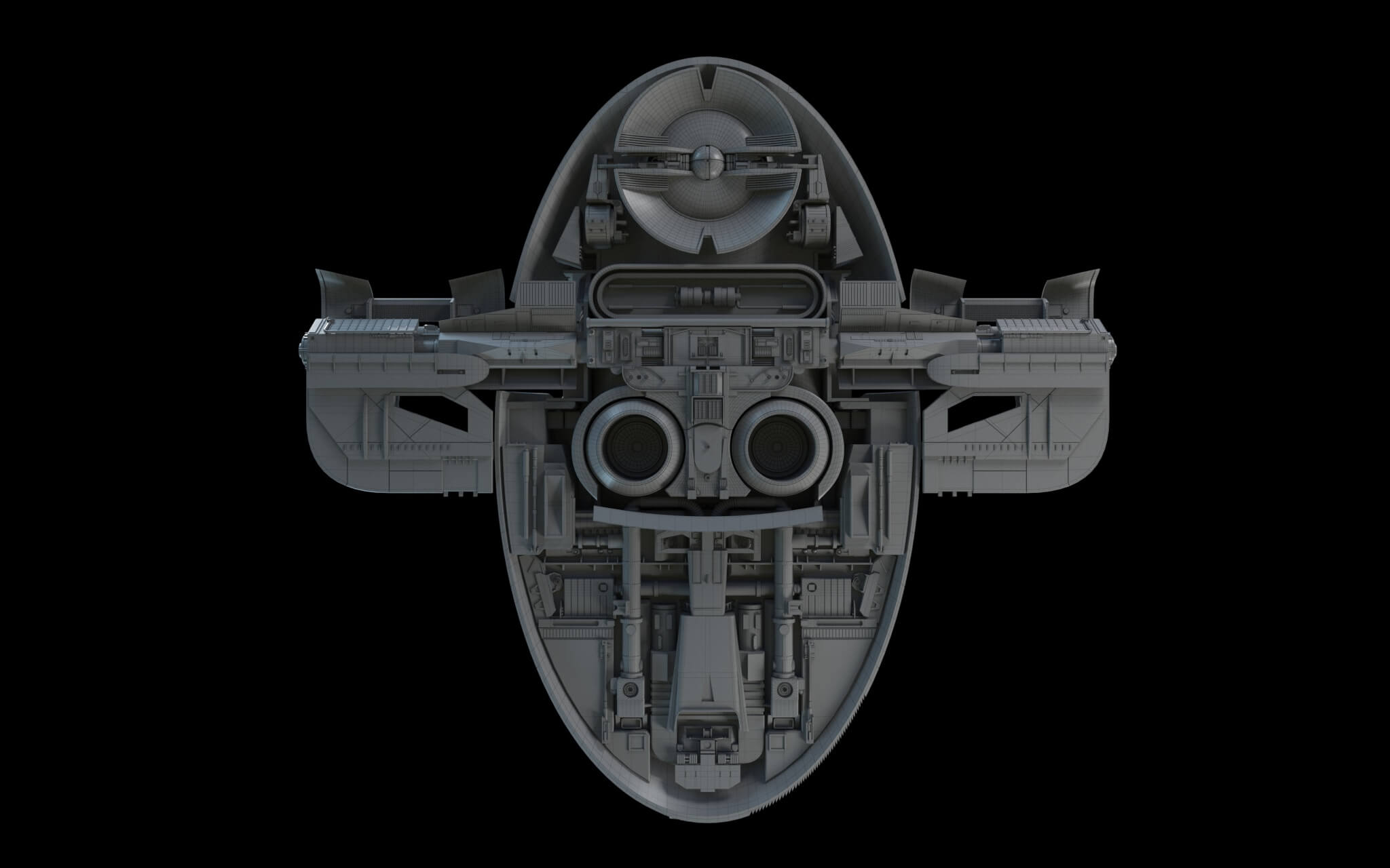 Slave 1 Star Wars - 3D Model by KATEDRA604