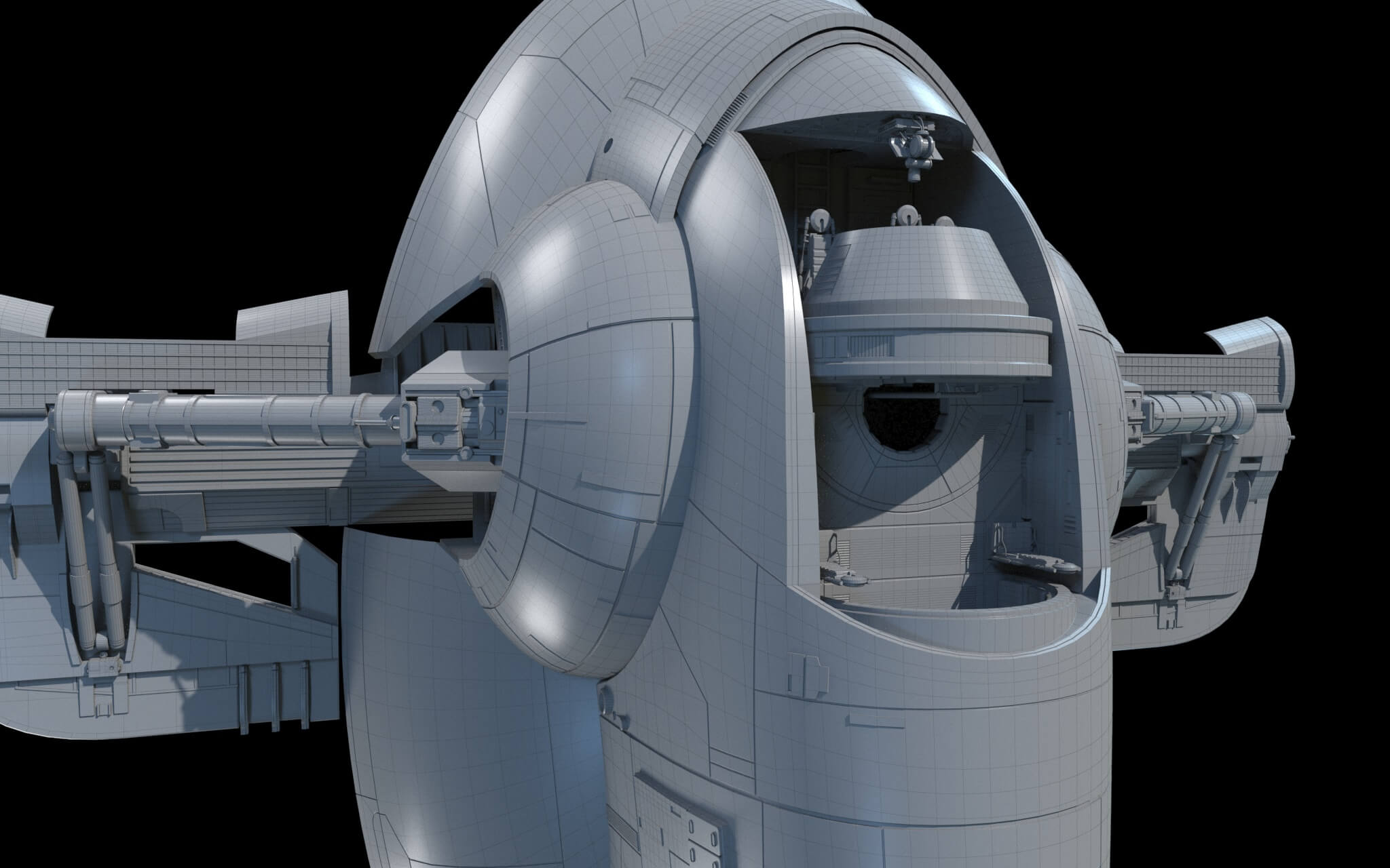 Slave 1 Star Wars - 3D Model by KATEDRA604