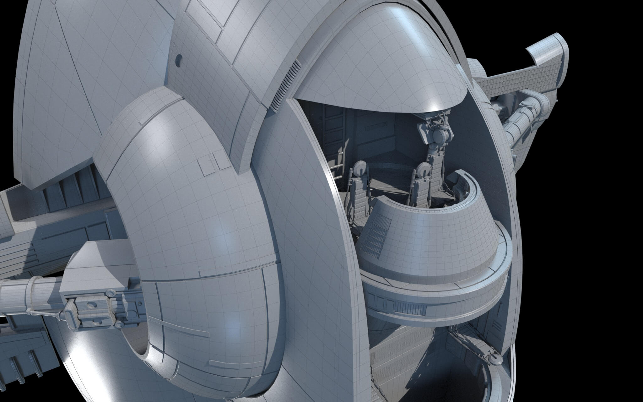 Slave 1 Star Wars - 3D Model by KATEDRA604