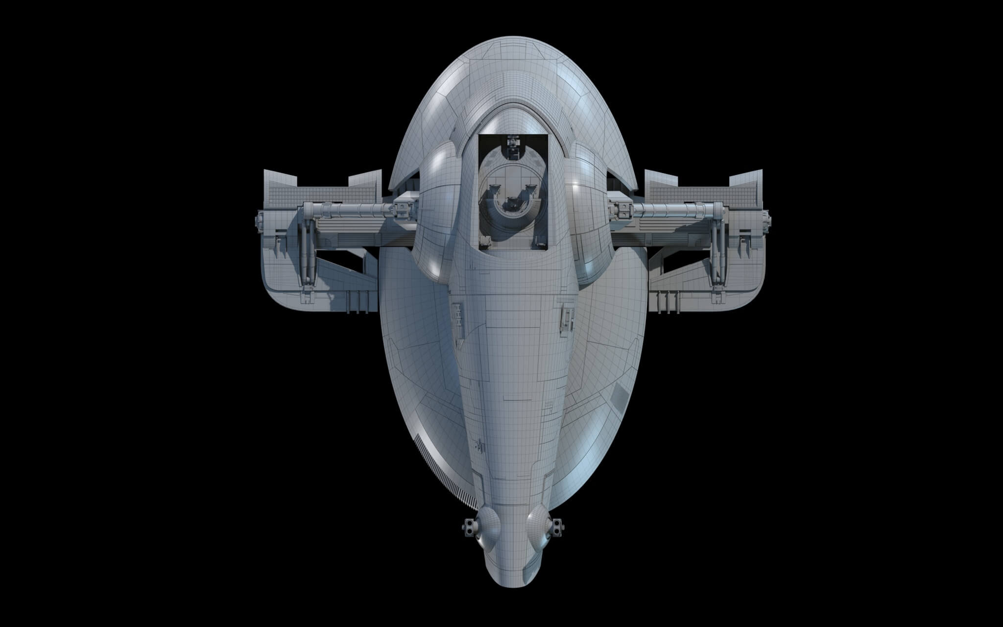 Slave 1 Star Wars - 3D Model by KATEDRA604