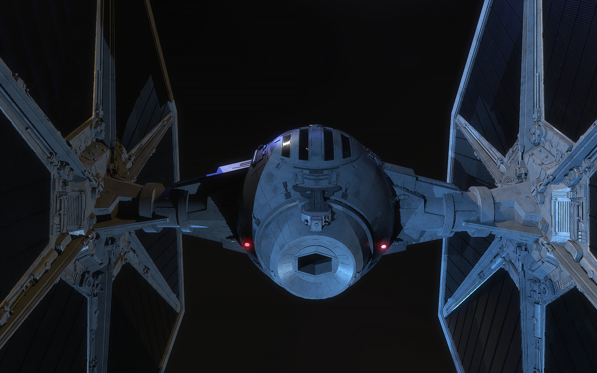 Tie Fighter Star Wars - 3D Model by KATEDRA604
