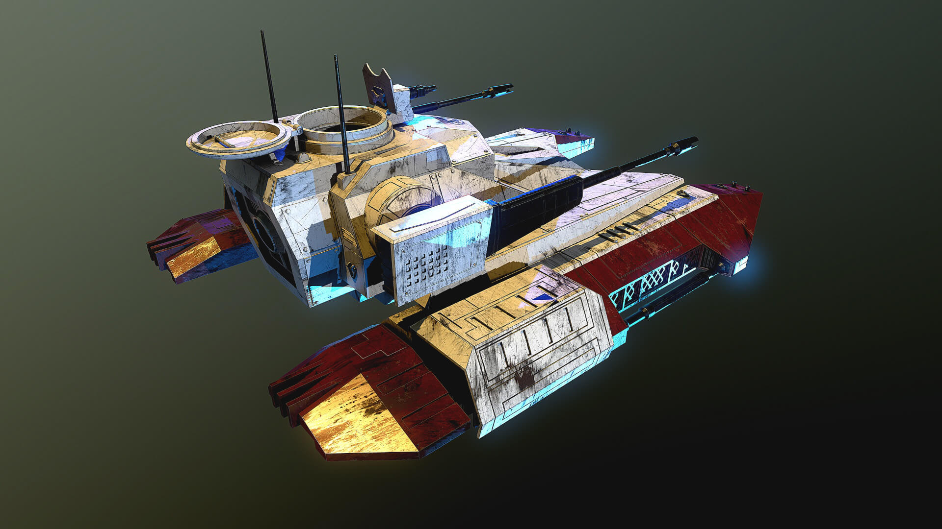 Tx130 Star Wars - 3D Model by KATEDRA604
