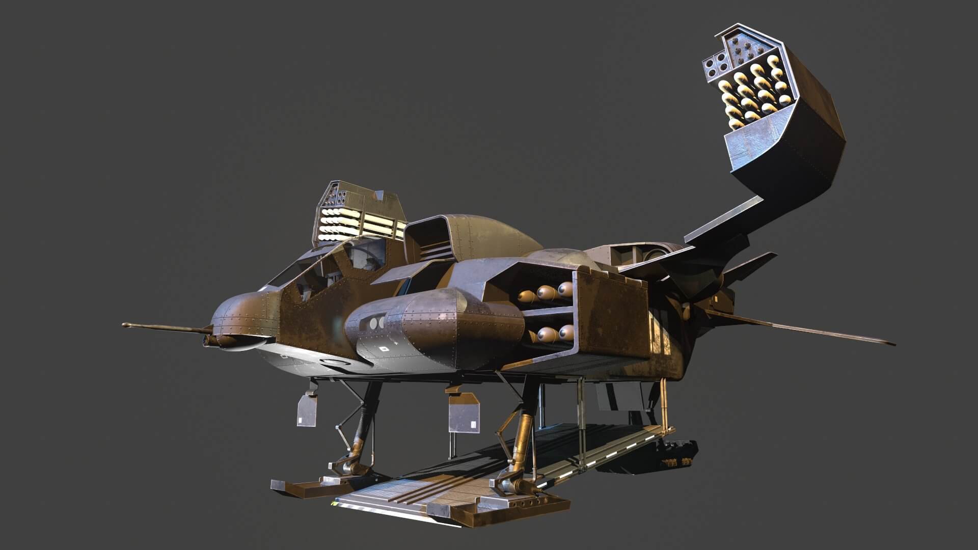 UD4 Cheyenne from Aliens - 3D Model by KATEDRA604