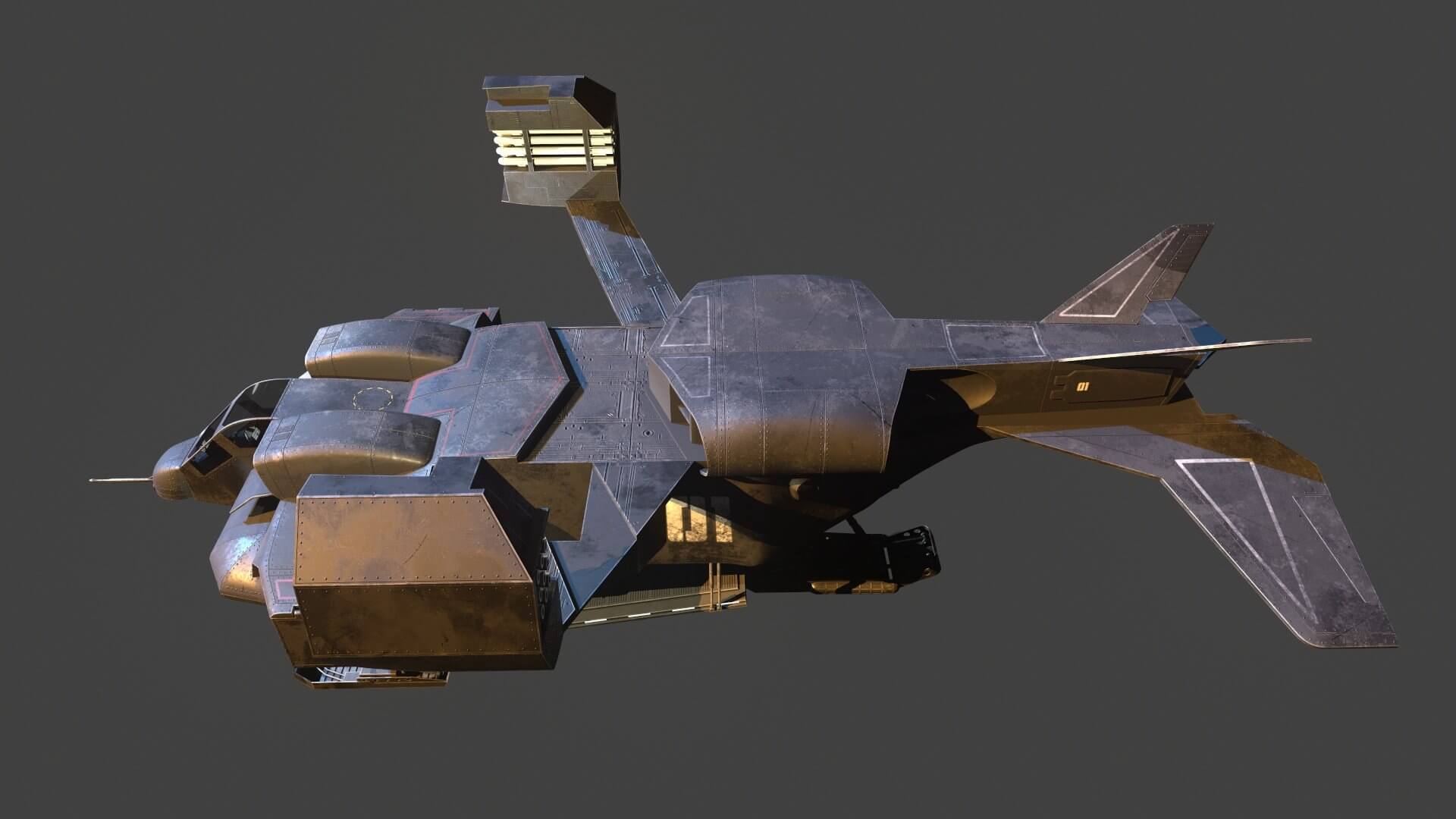 UD4 Cheyenne from Aliens - 3D Model by KATEDRA604