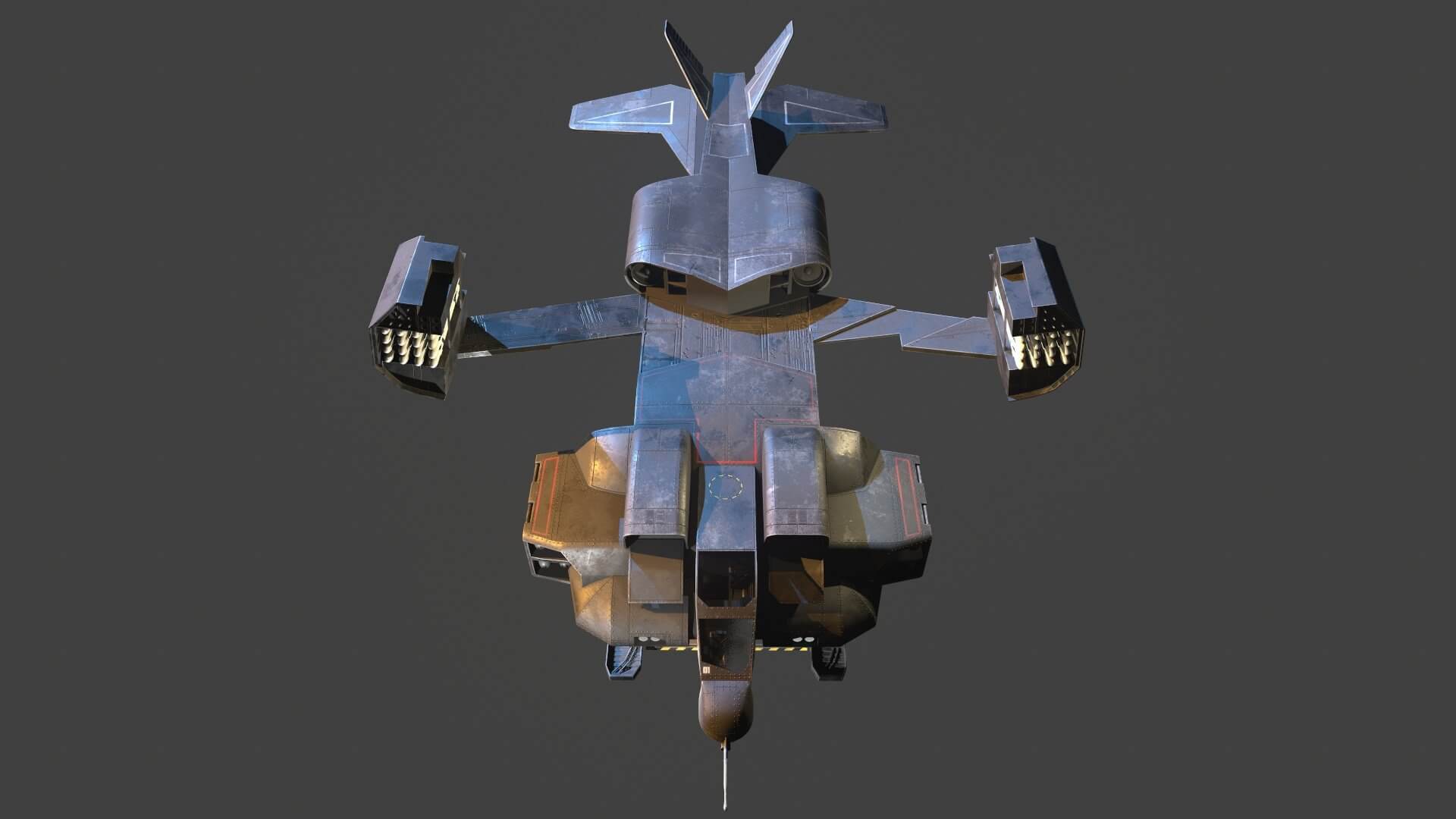 UD4 Cheyenne from Aliens - 3D Model by KATEDRA604