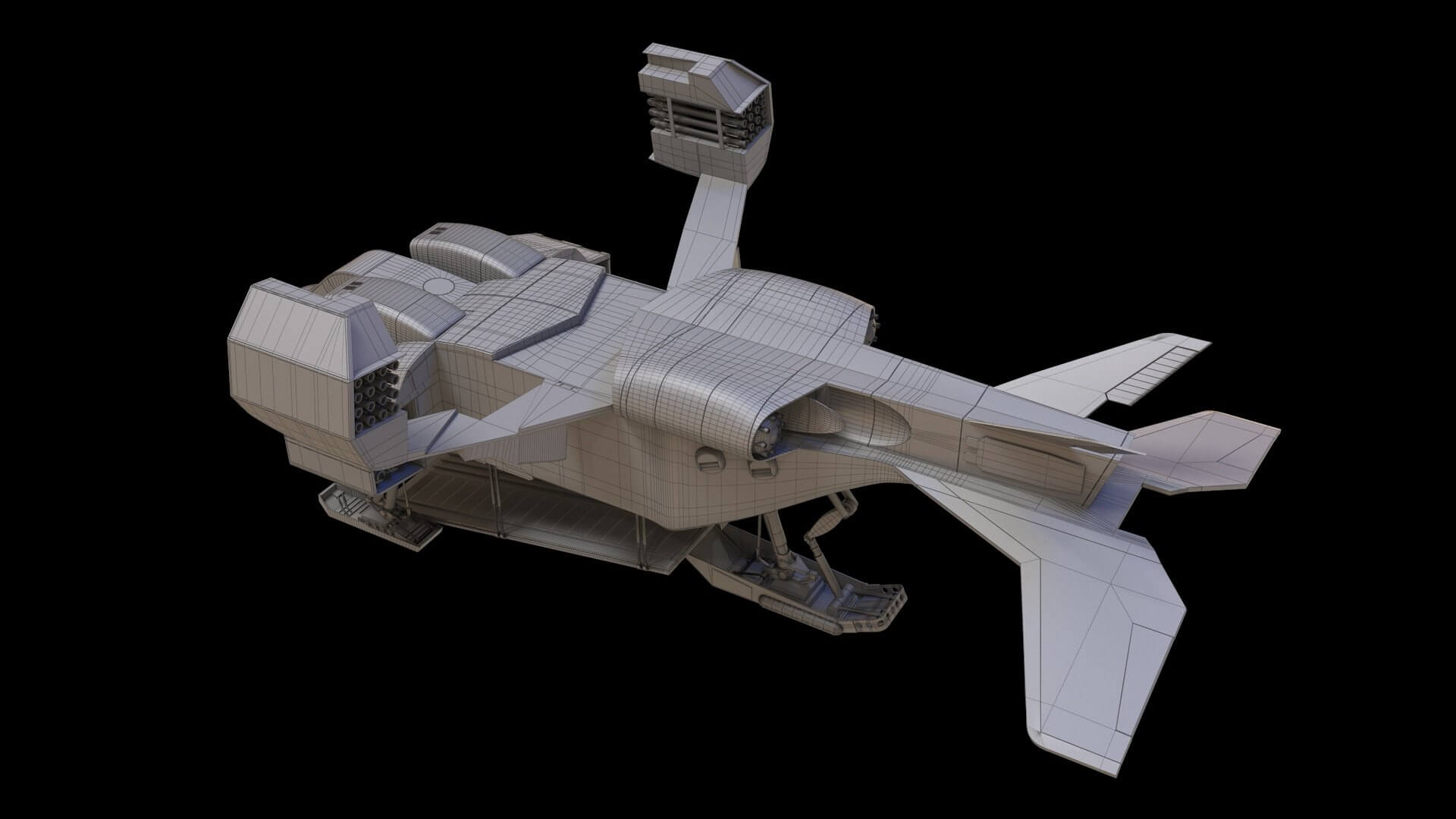 UD4 Cheyenne from Aliens - 3D Model by KATEDRA604
