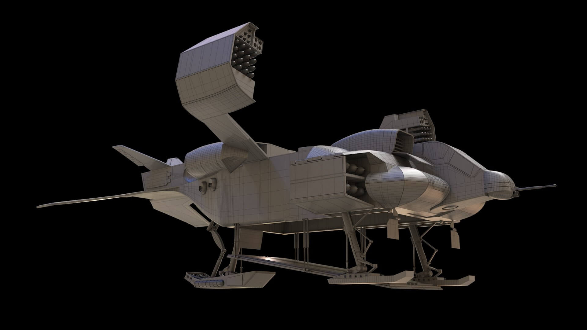 UD4 Cheyenne from Aliens - 3D Model by KATEDRA604