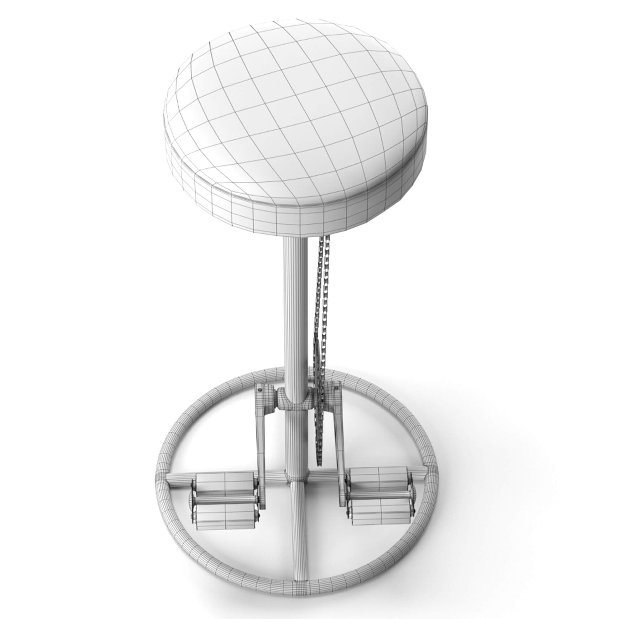 Bar Stools - 3D Model by KaterynaBondarenko