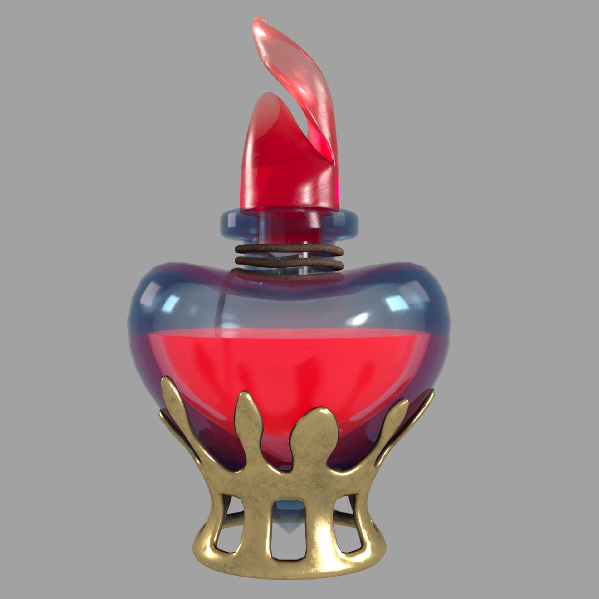 Love Potion - Free 3D Model by KaterynaBondarenko