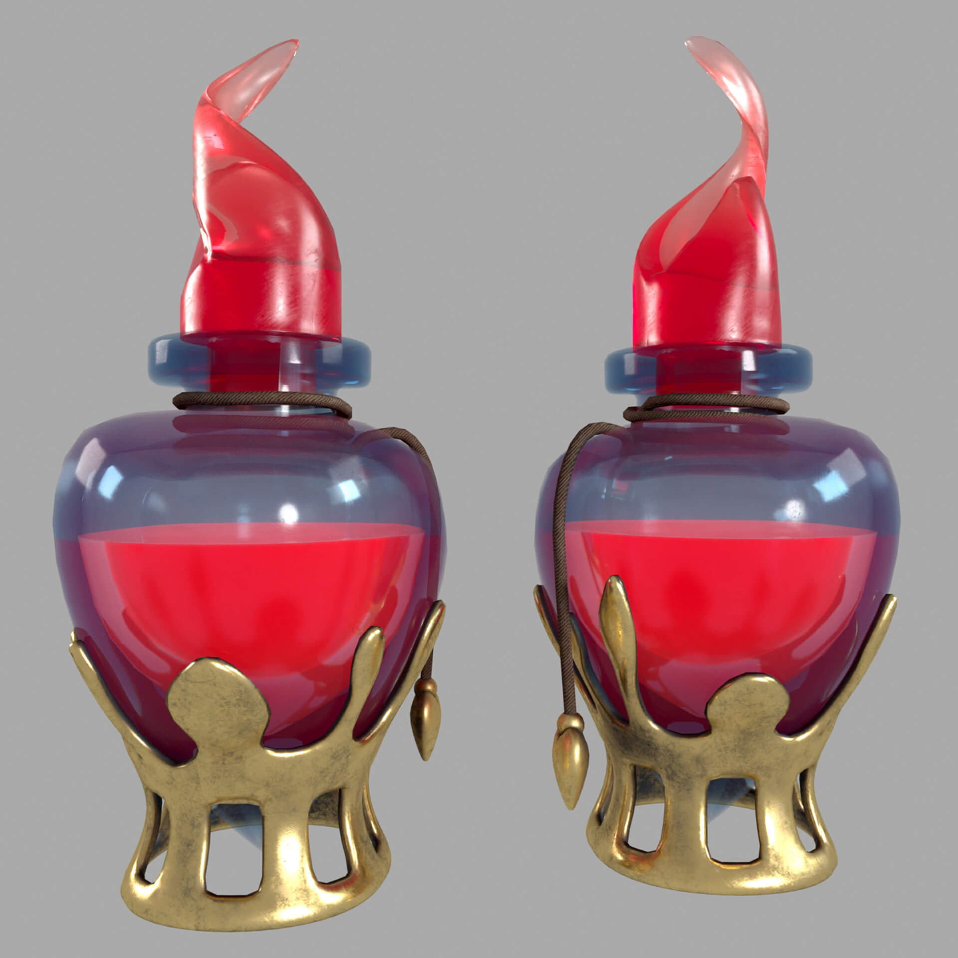Love Potion - Free 3D Model by KaterynaBondarenko