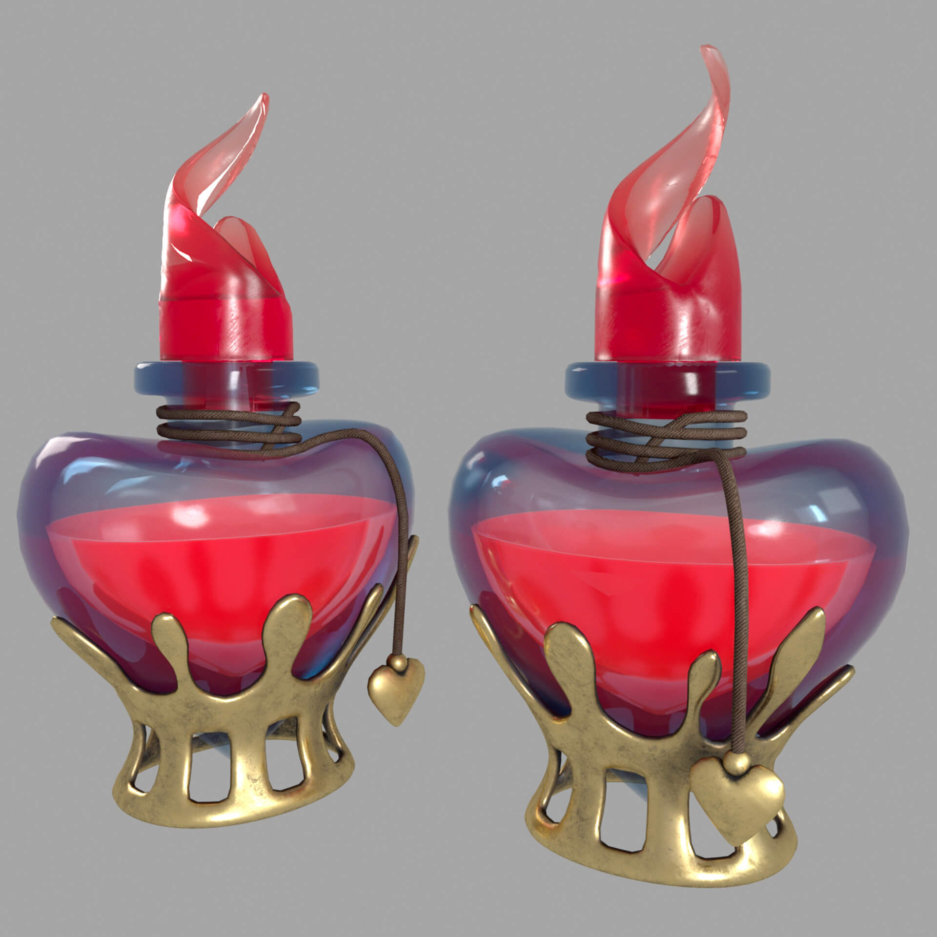 Love Potion - Free 3D Model by KaterynaBondarenko
