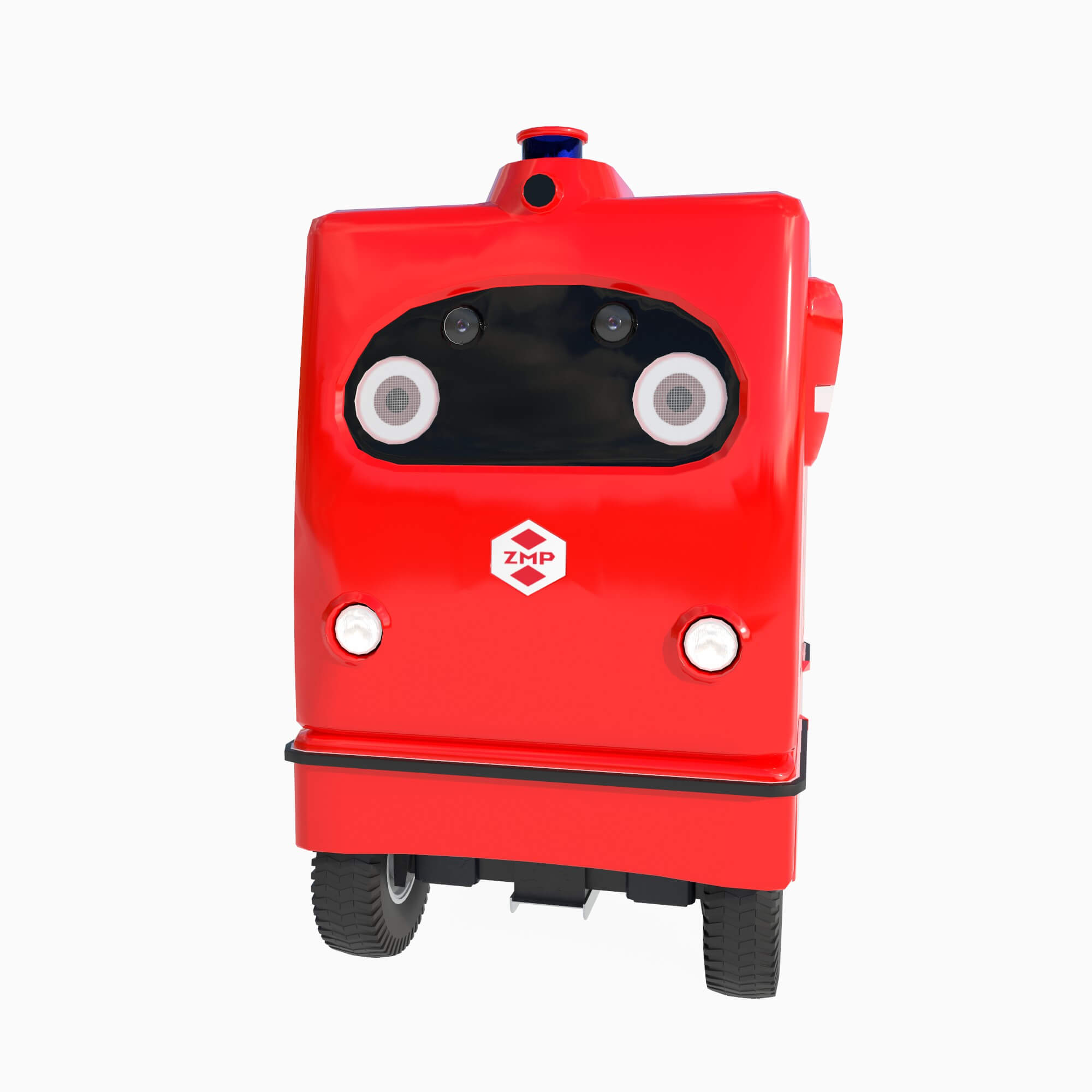 Japanese delivery robot Deliro - 3D Model by katherina