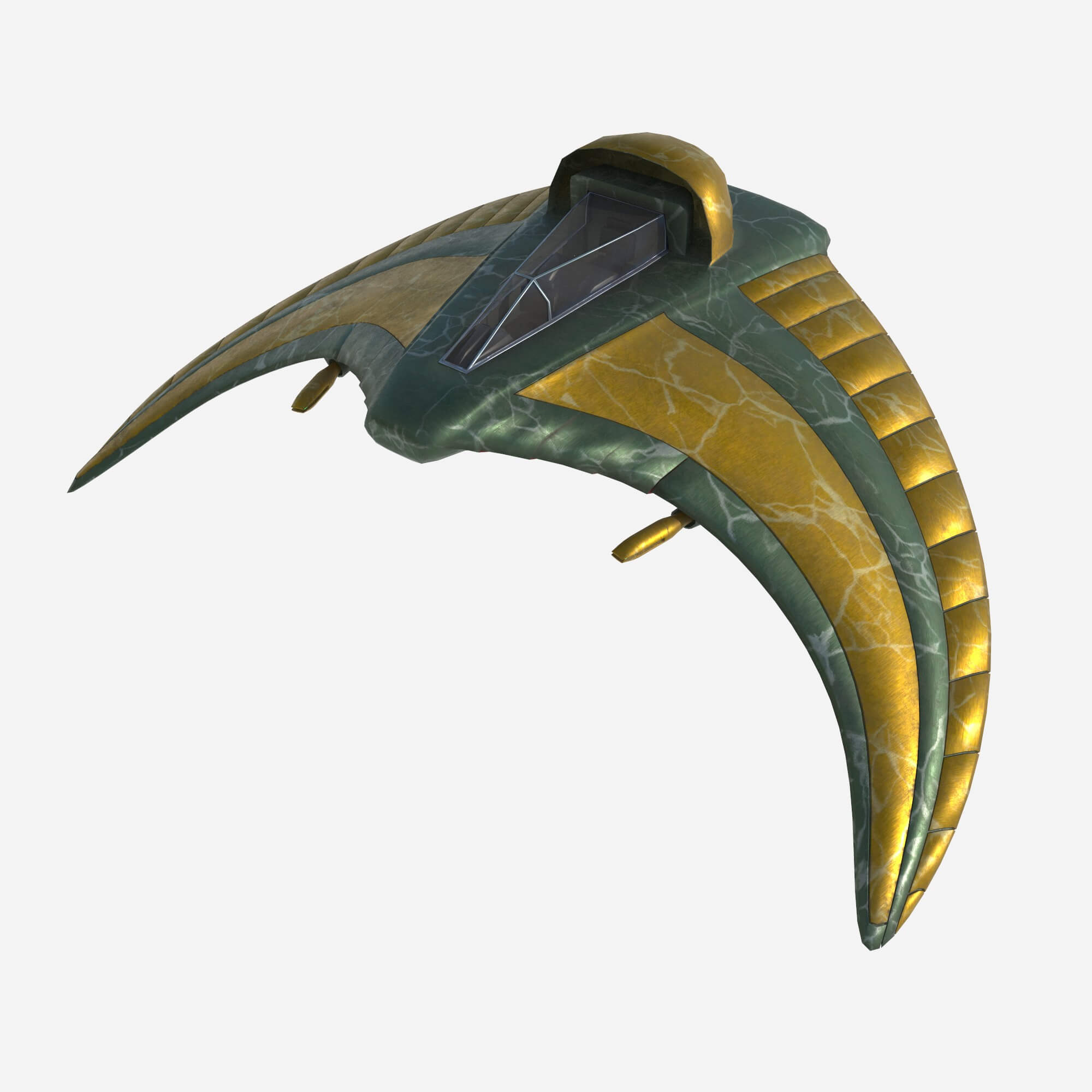 Battle Glider - 3D Model by katherina