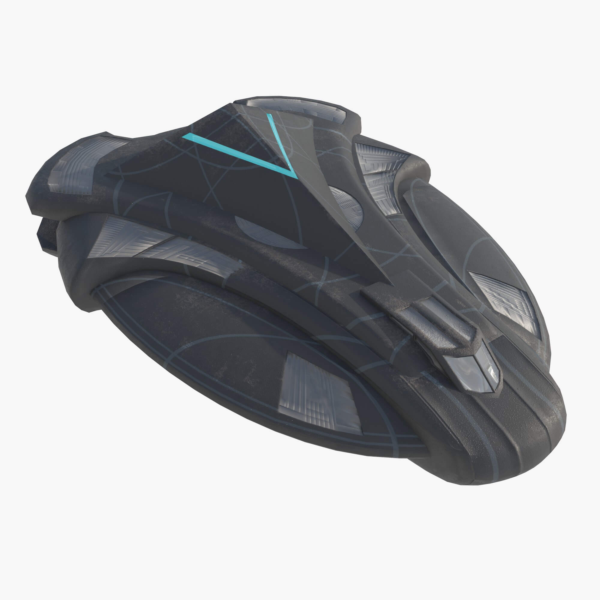 Battleship Alkesh - 3D Model by katherina