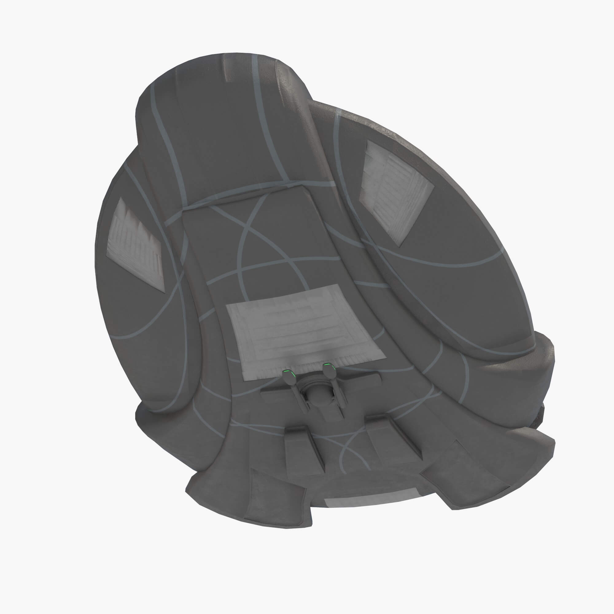 Battleship Alkesh - 3D Model by katherina