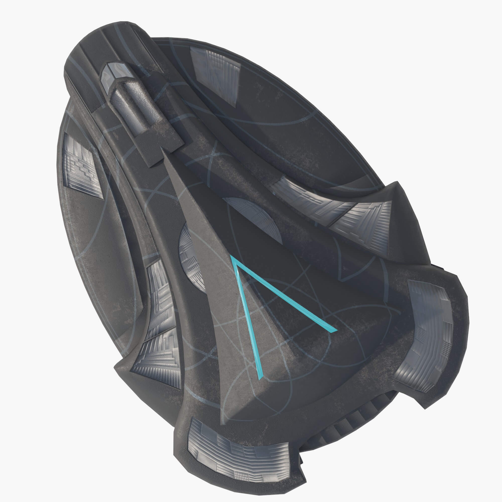 Battleship Alkesh - 3D Model by katherina