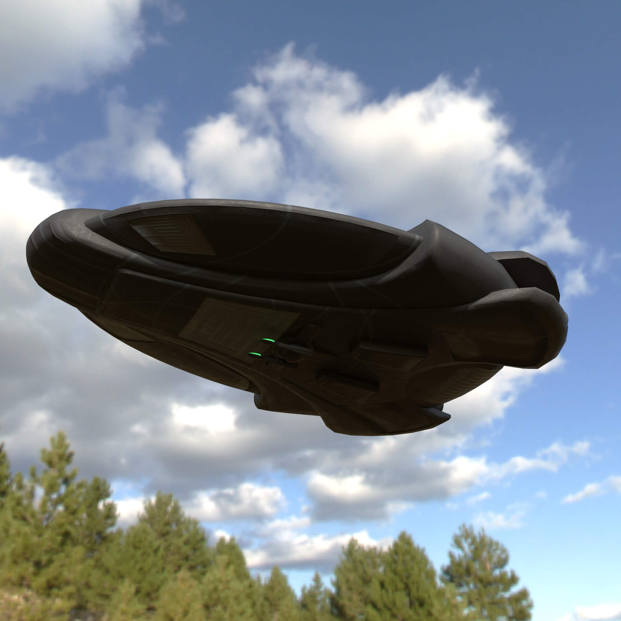 Battleship Alkesh - 3D Model by katherina