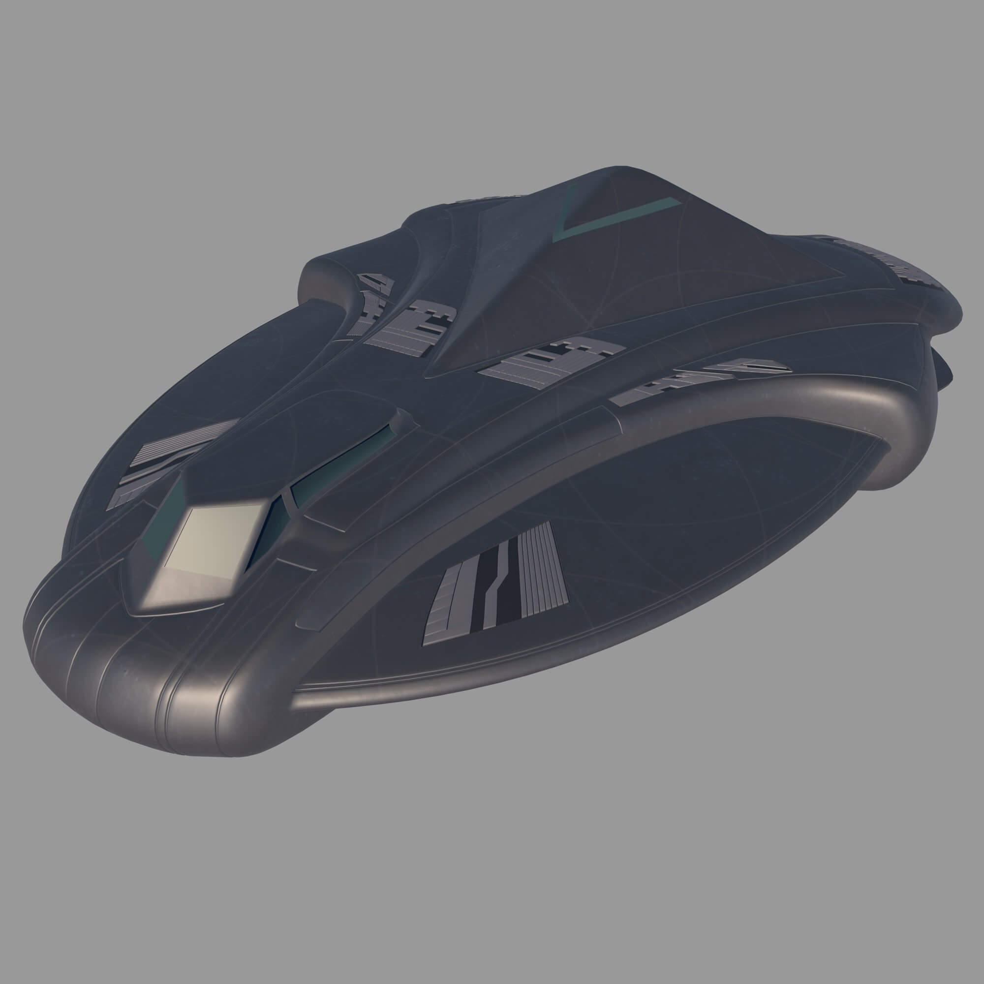 Battleship Alkesh V2 - 3D Model by katherina