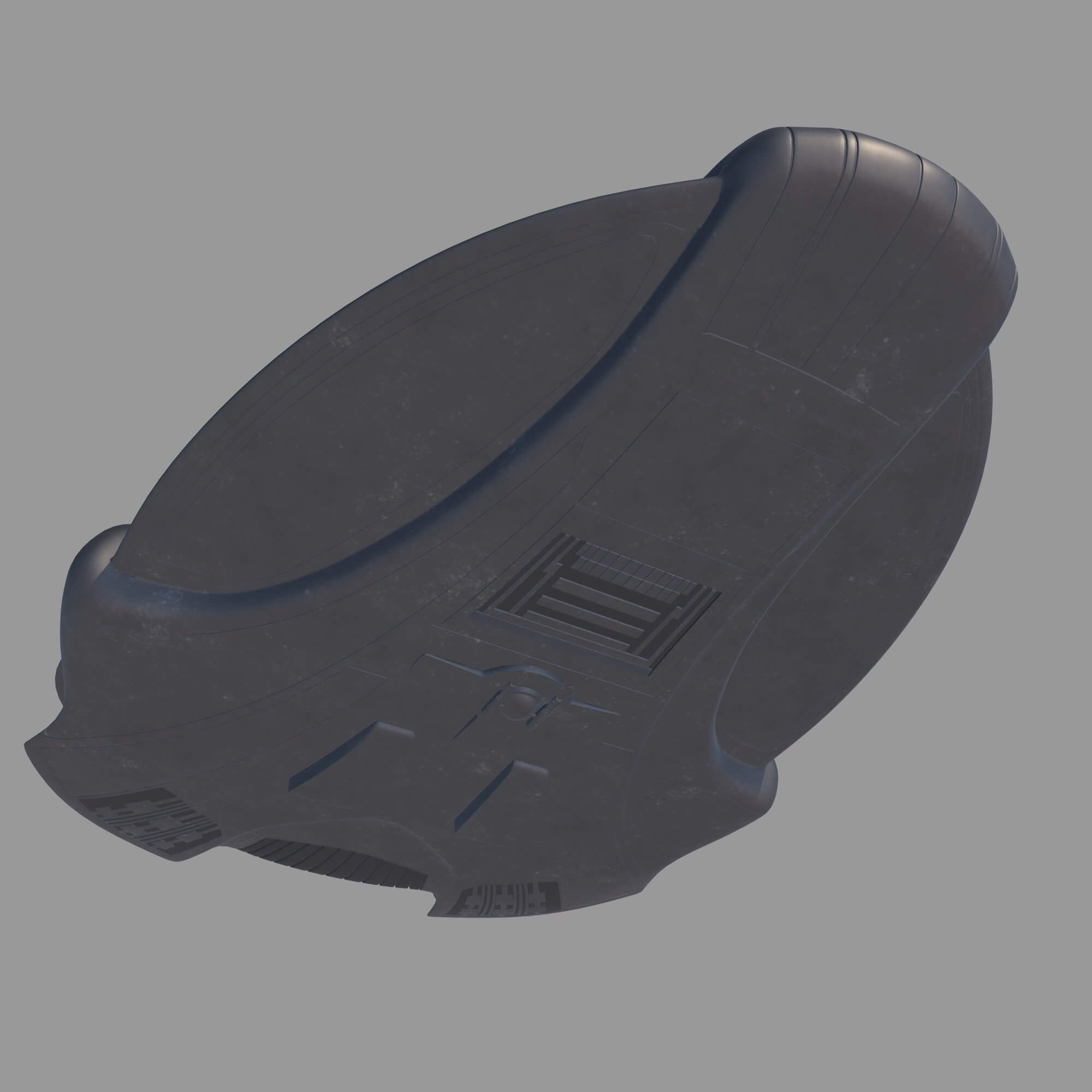 Battleship Alkesh V2 - 3D Model by katherina