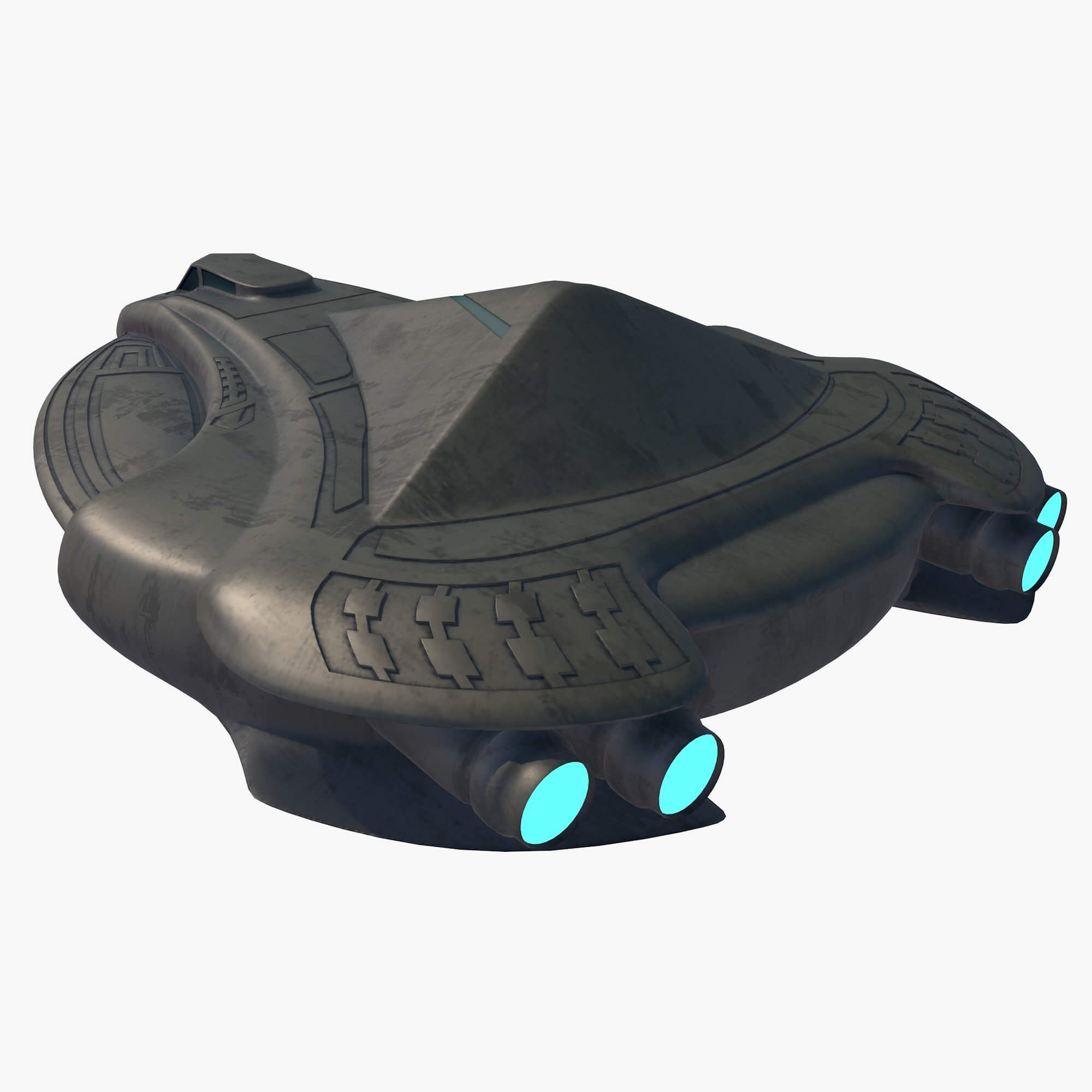 Battleship Alkesh - 3D Model by katherina