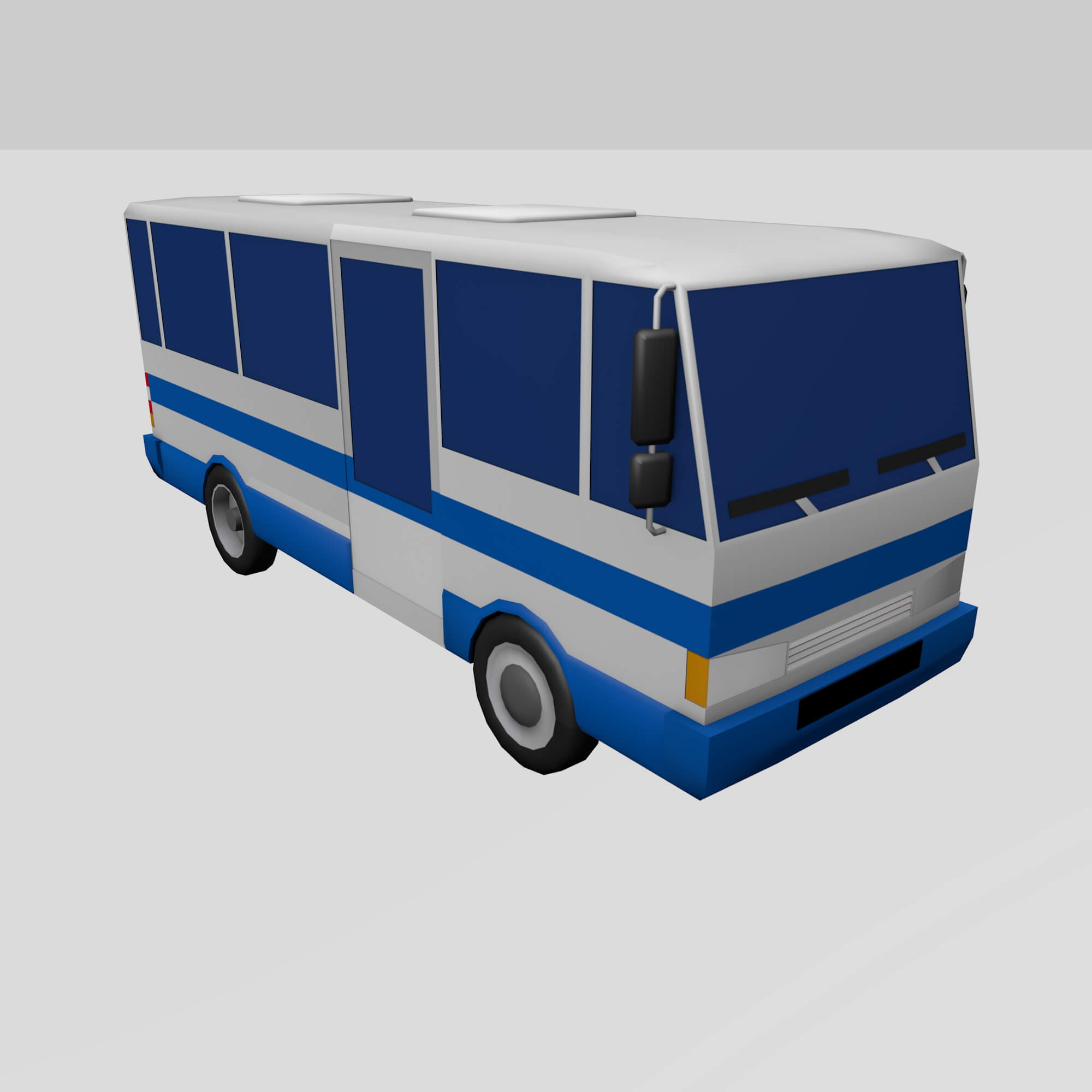 Bus and trolleybus set - 3D Model by katherina