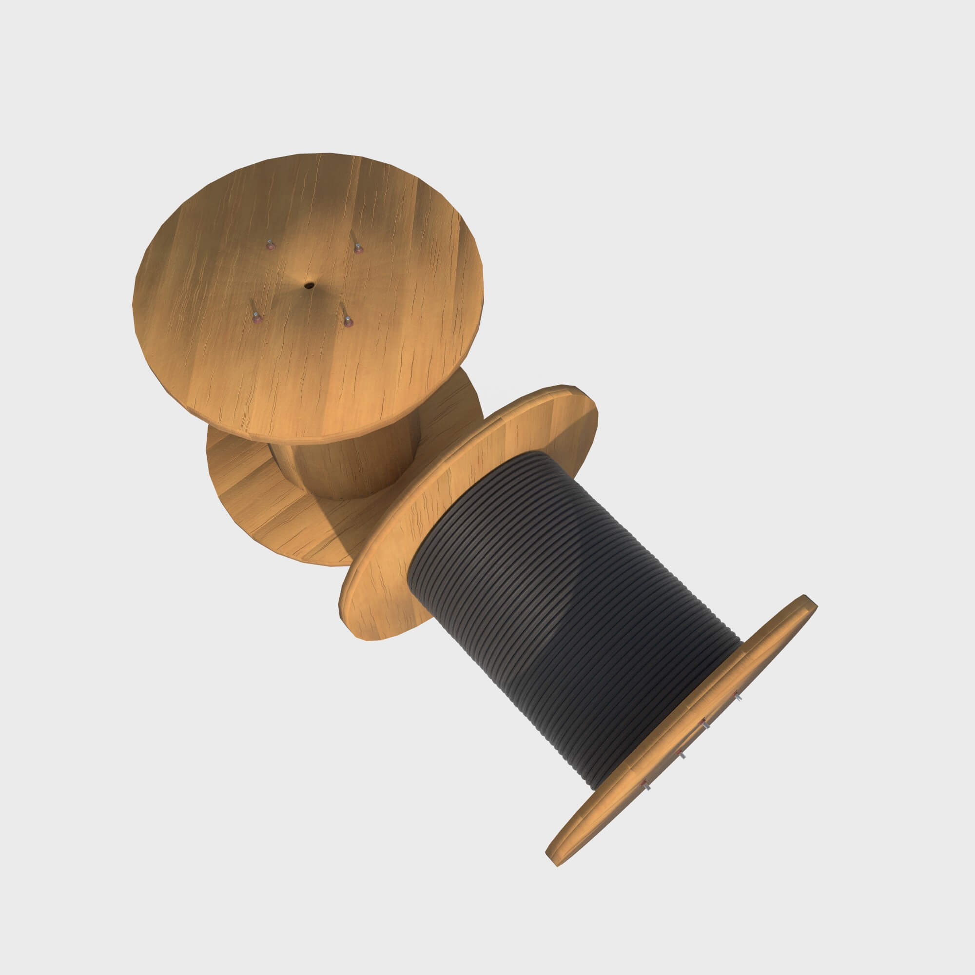 Cable Reel - 3D Model by katherina