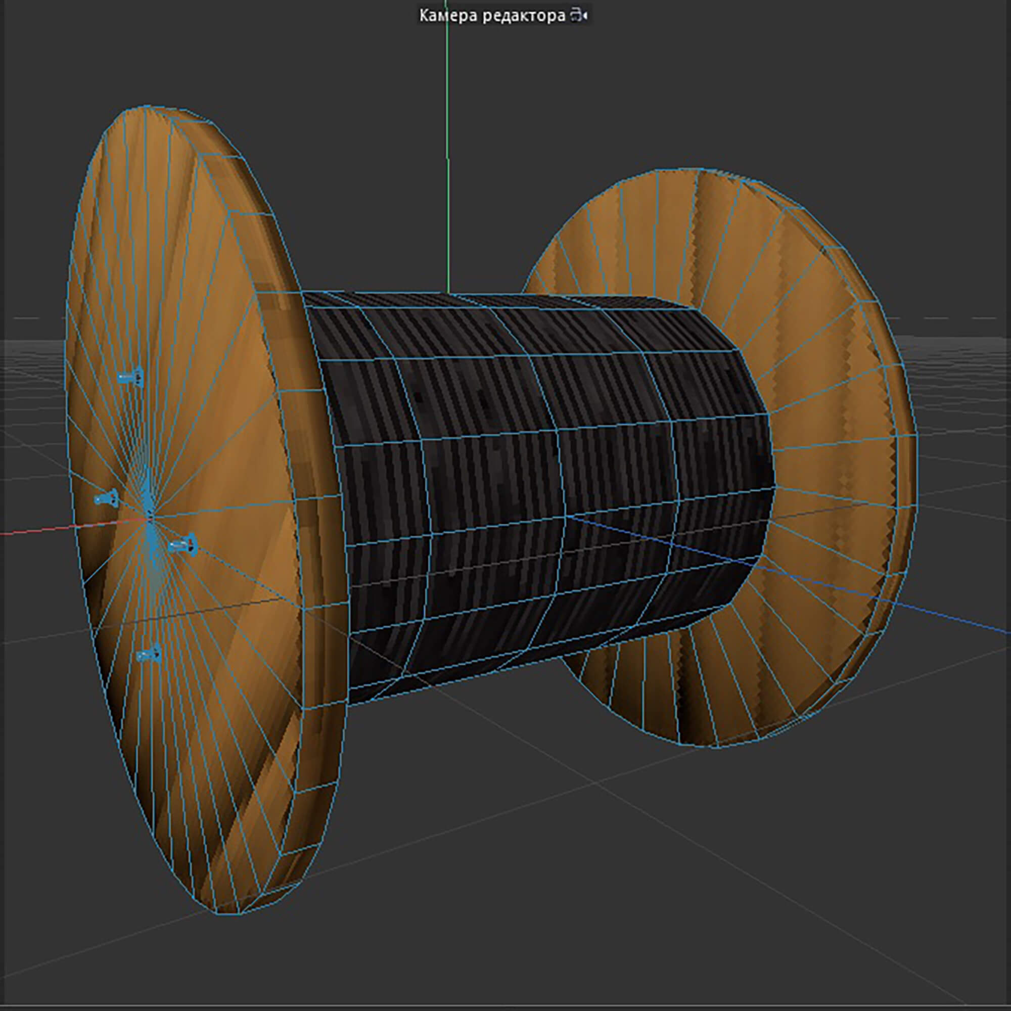 Cable Reel - 3D Model by katherina