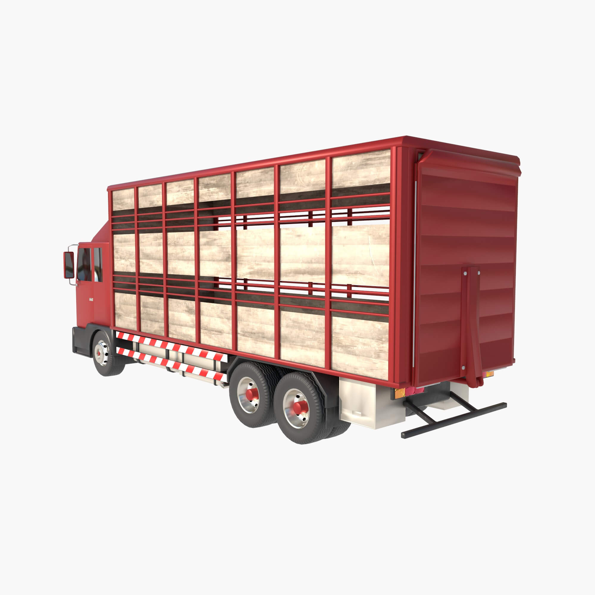 Cattle Truck - 3D Model by katherina