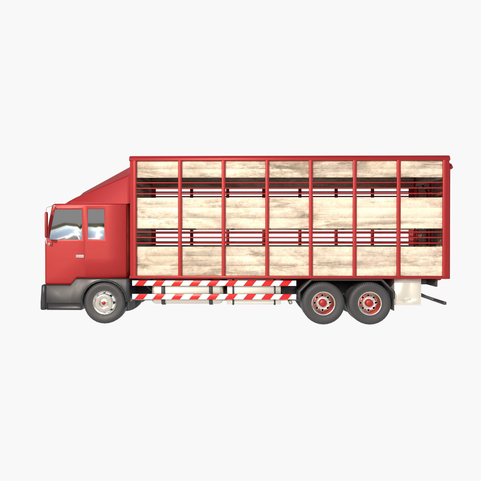 Cattle Truck - 3D Model by katherina
