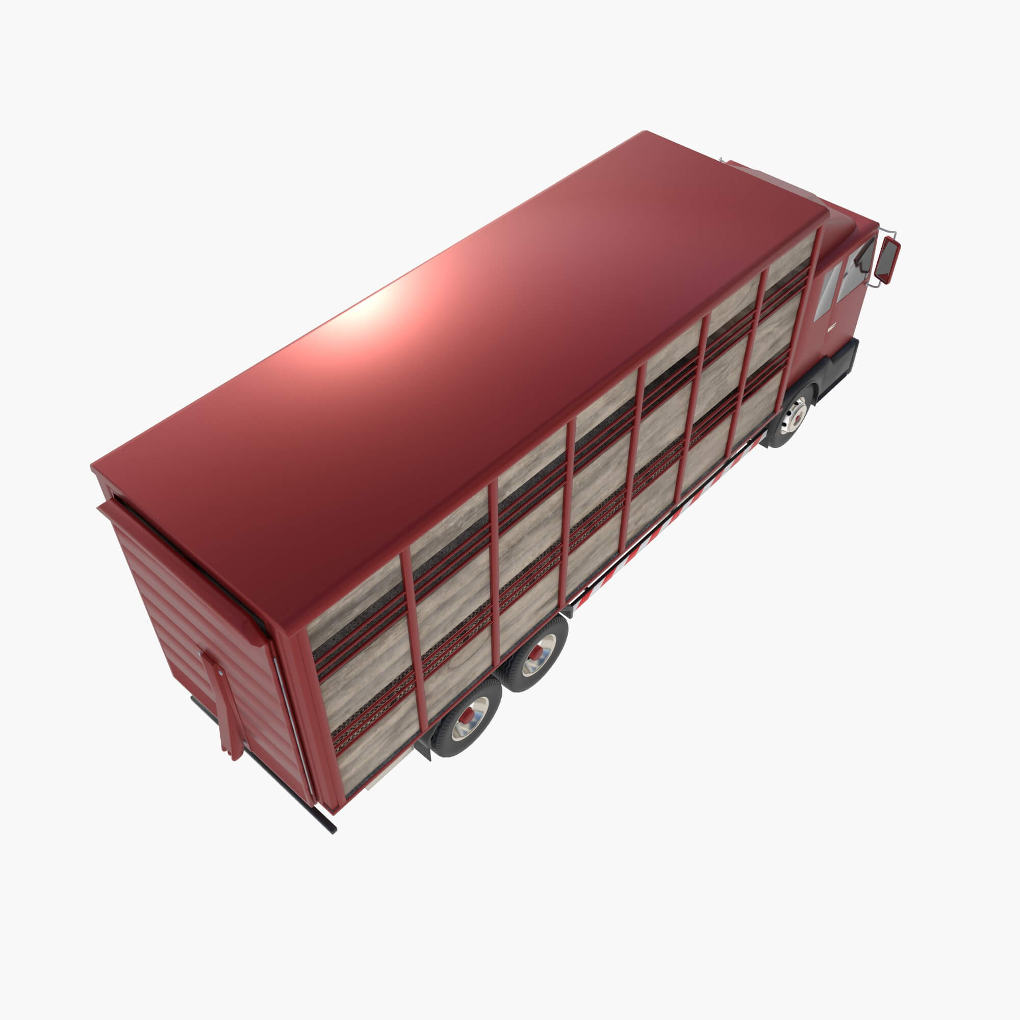 Cattle Truck - 3D Model by katherina