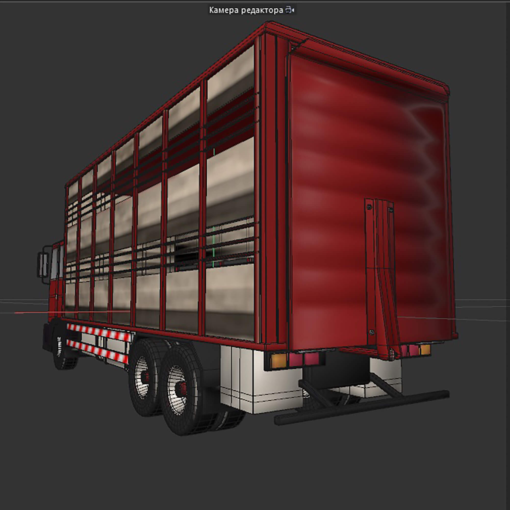 Cattle Truck - 3D Model by katherina