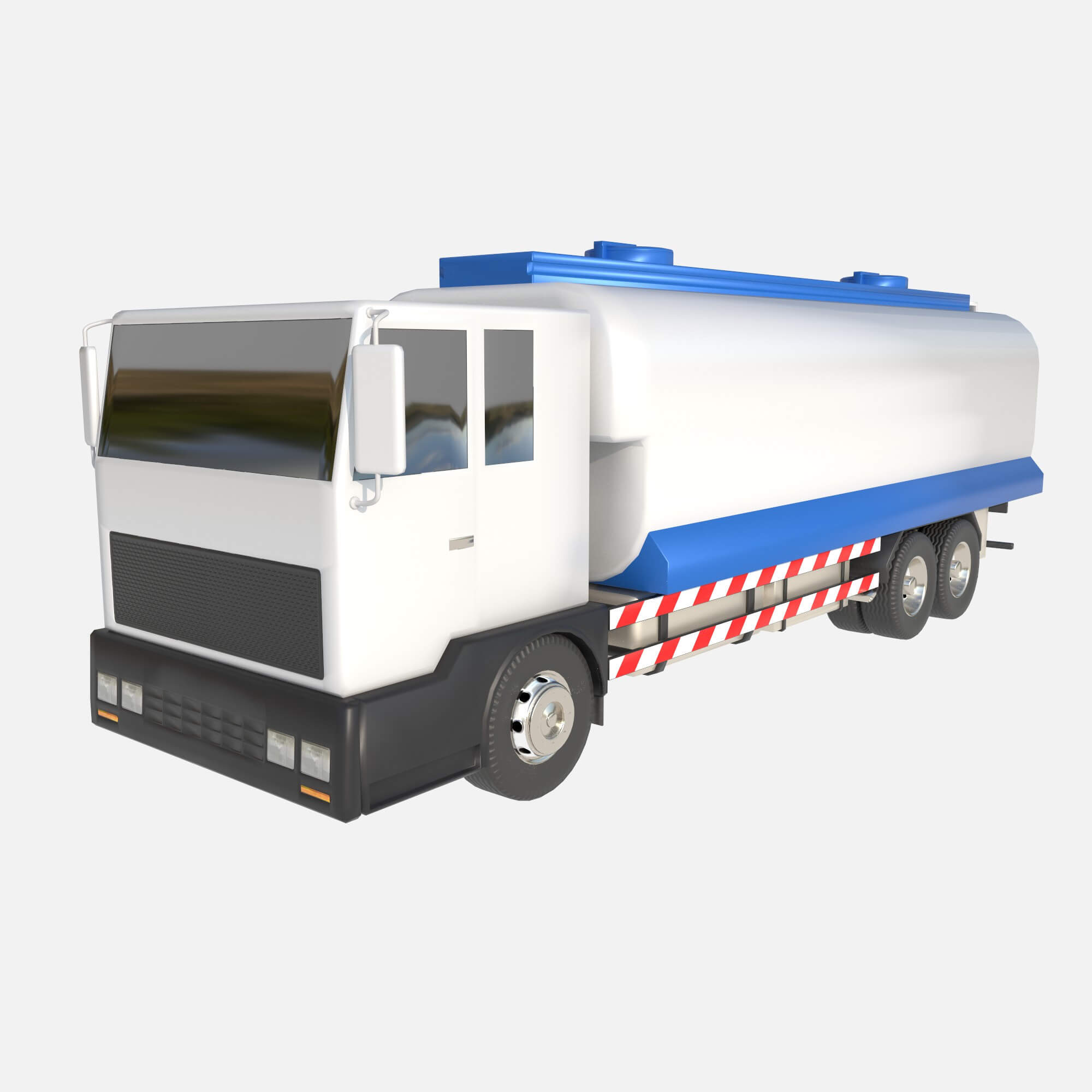 Cistern Truck - 3D Model by katherina