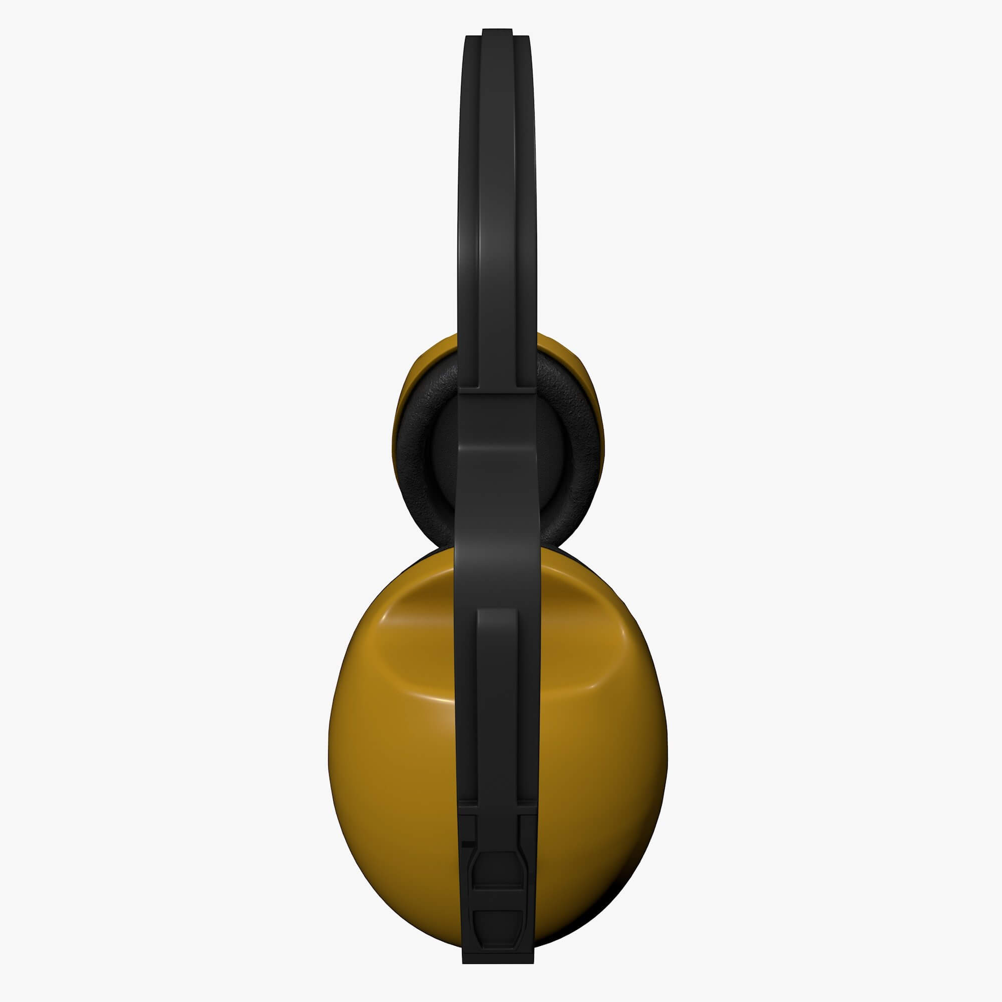 Construction Headphones - 3D Model by katherina