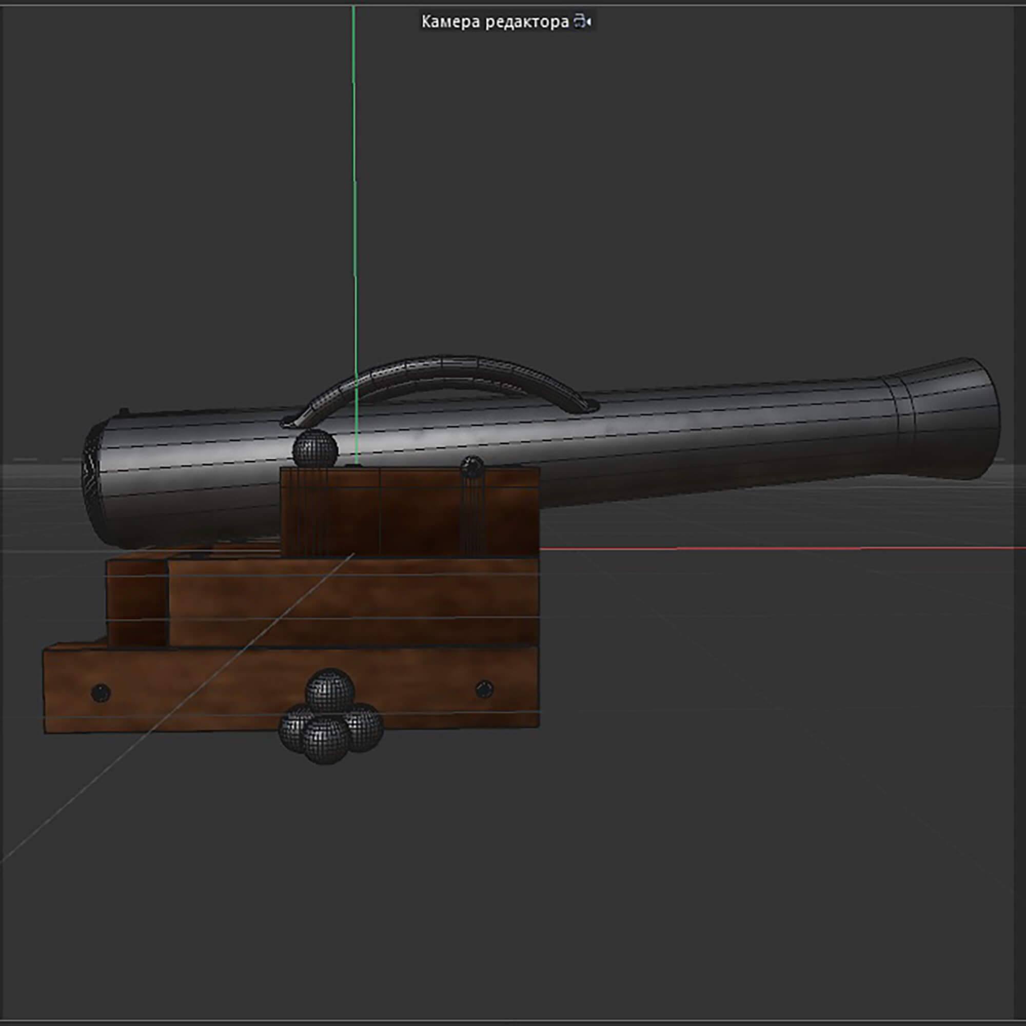 Cossack Mortar - 3D Model by katherina