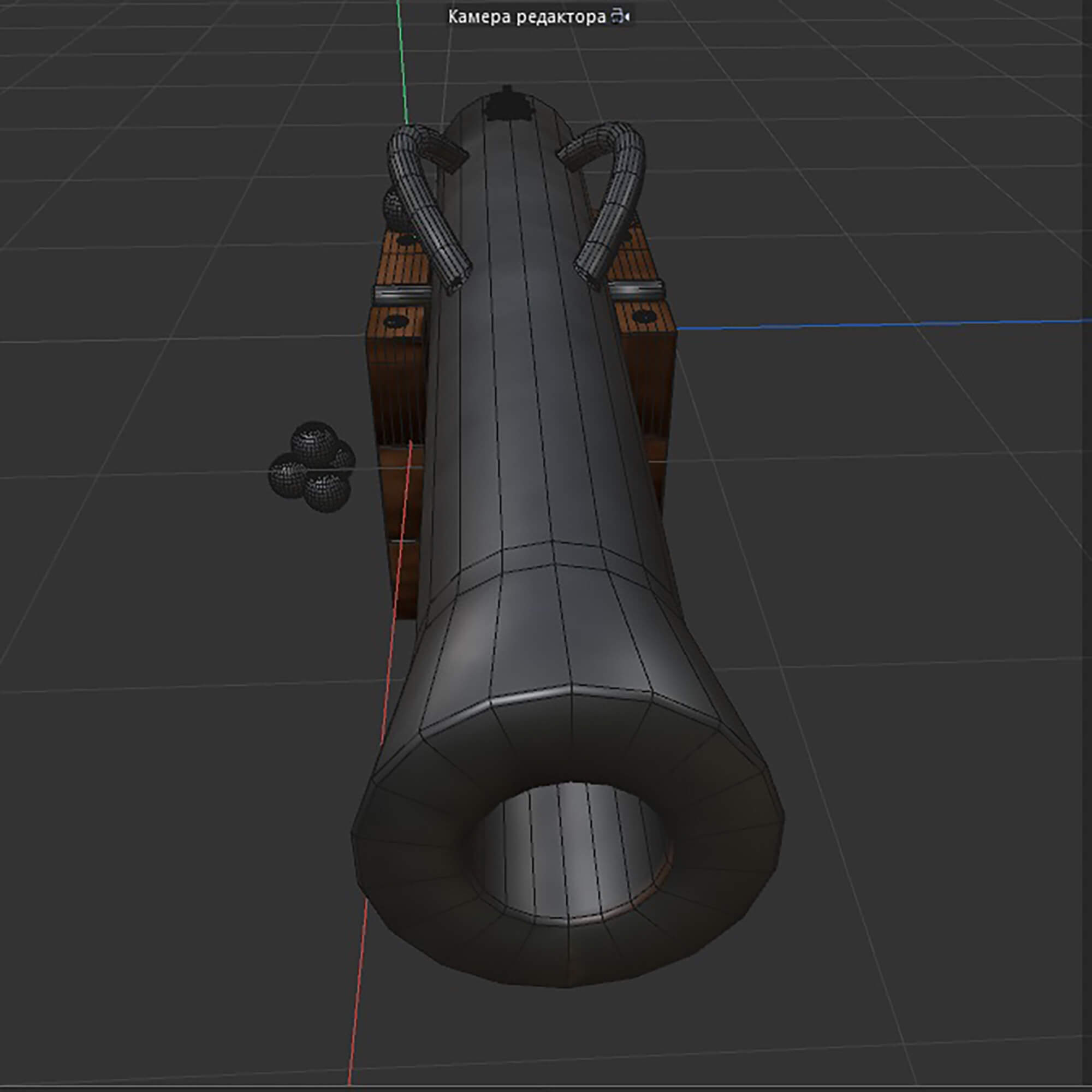 Cossack Mortar - 3D Model by katherina
