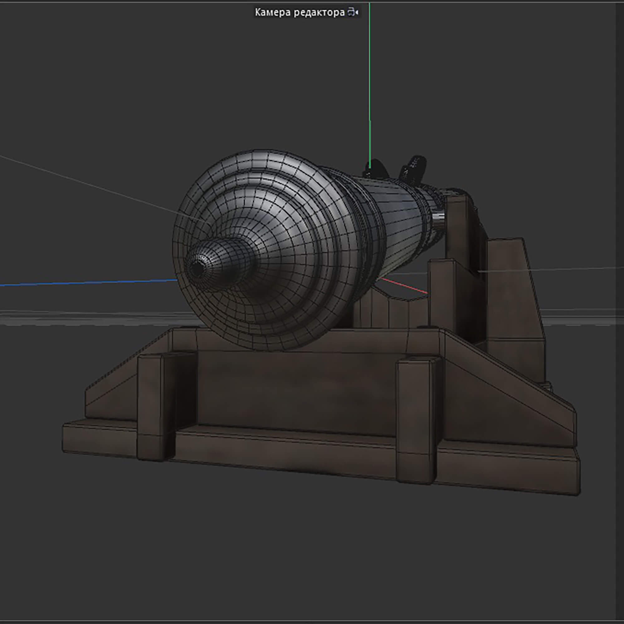 Cossack Mortar1 - 3D Model by katherina