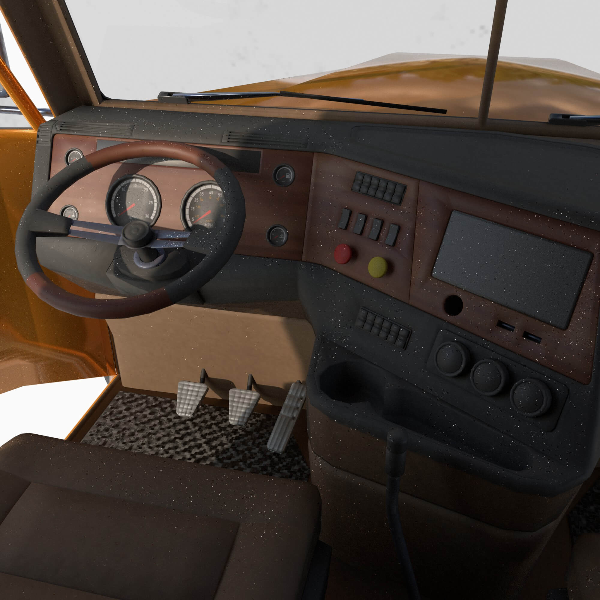 Freightliner Coronado - 3D Model by katherina