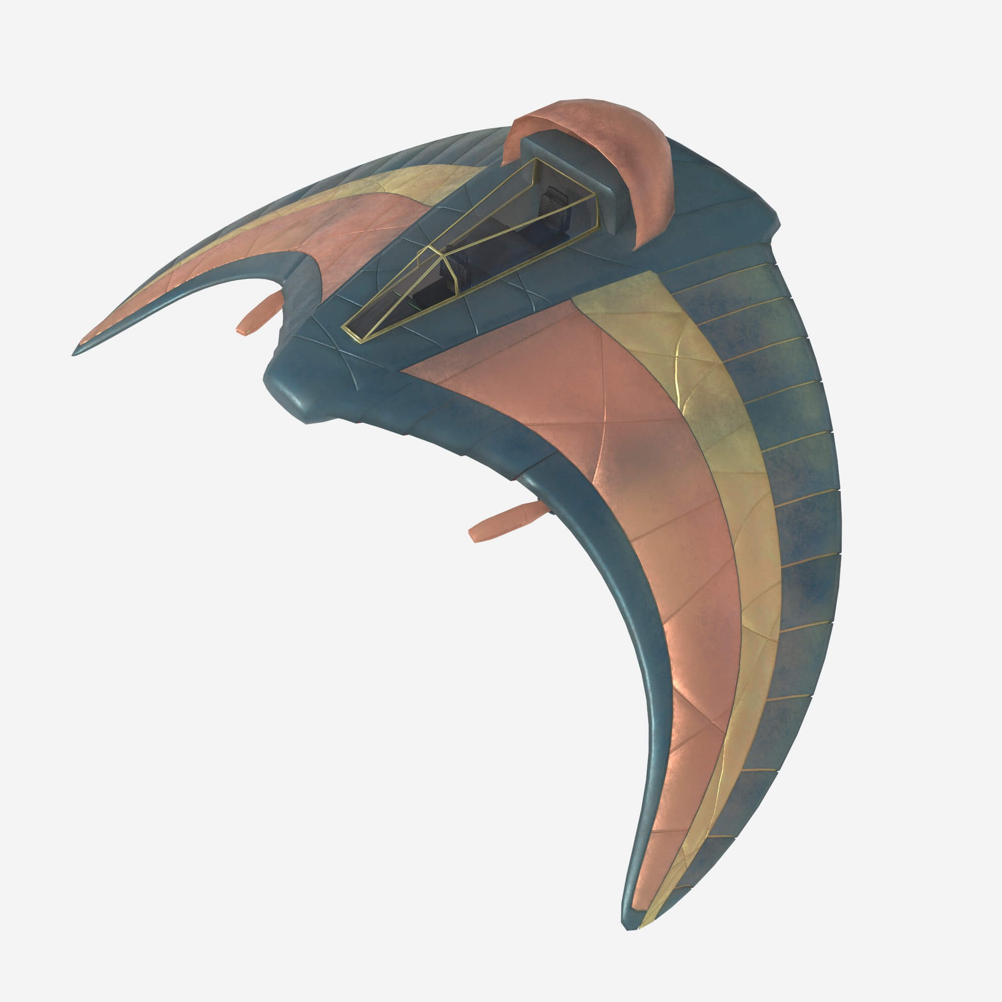 Glider Guauld - 3D Model by katherina