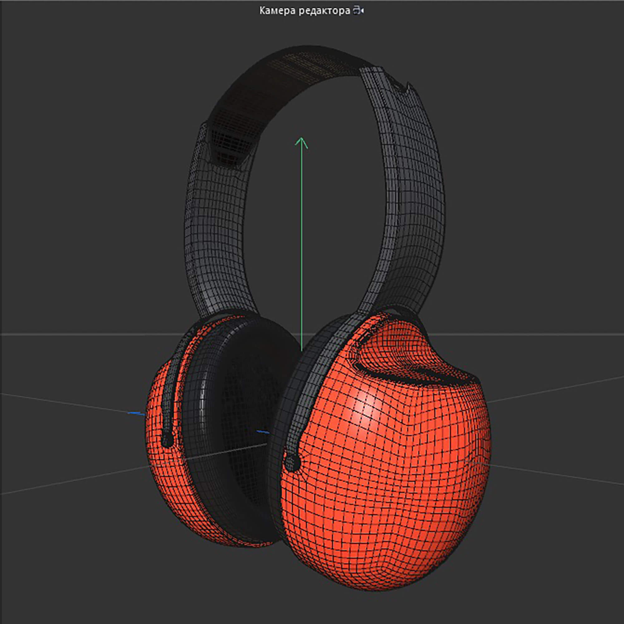 Headphones 3 - 3D Model by katherina