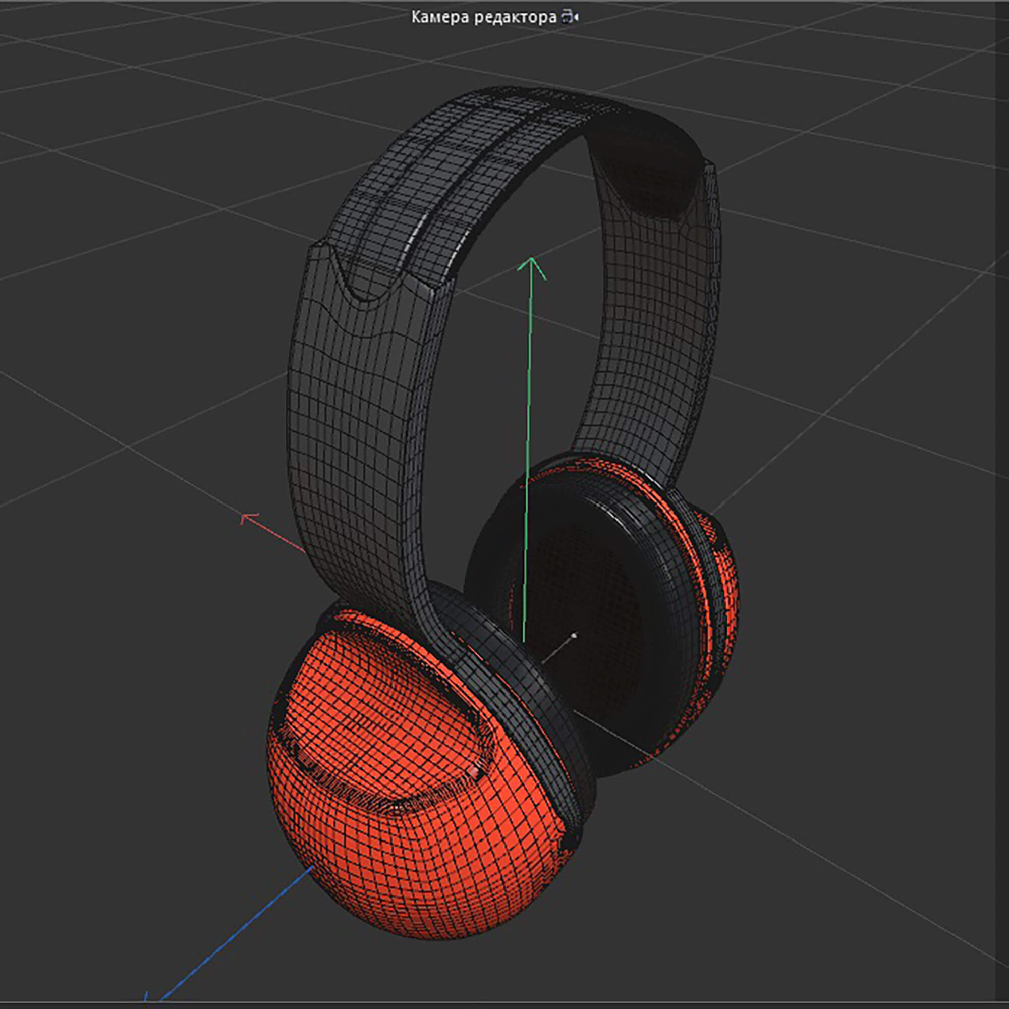 Headphones 3 - 3D Model by katherina