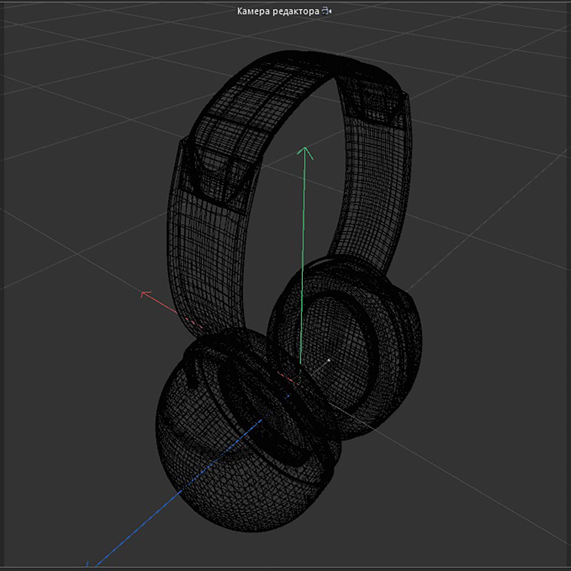 Headphones 3 - 3D Model by katherina