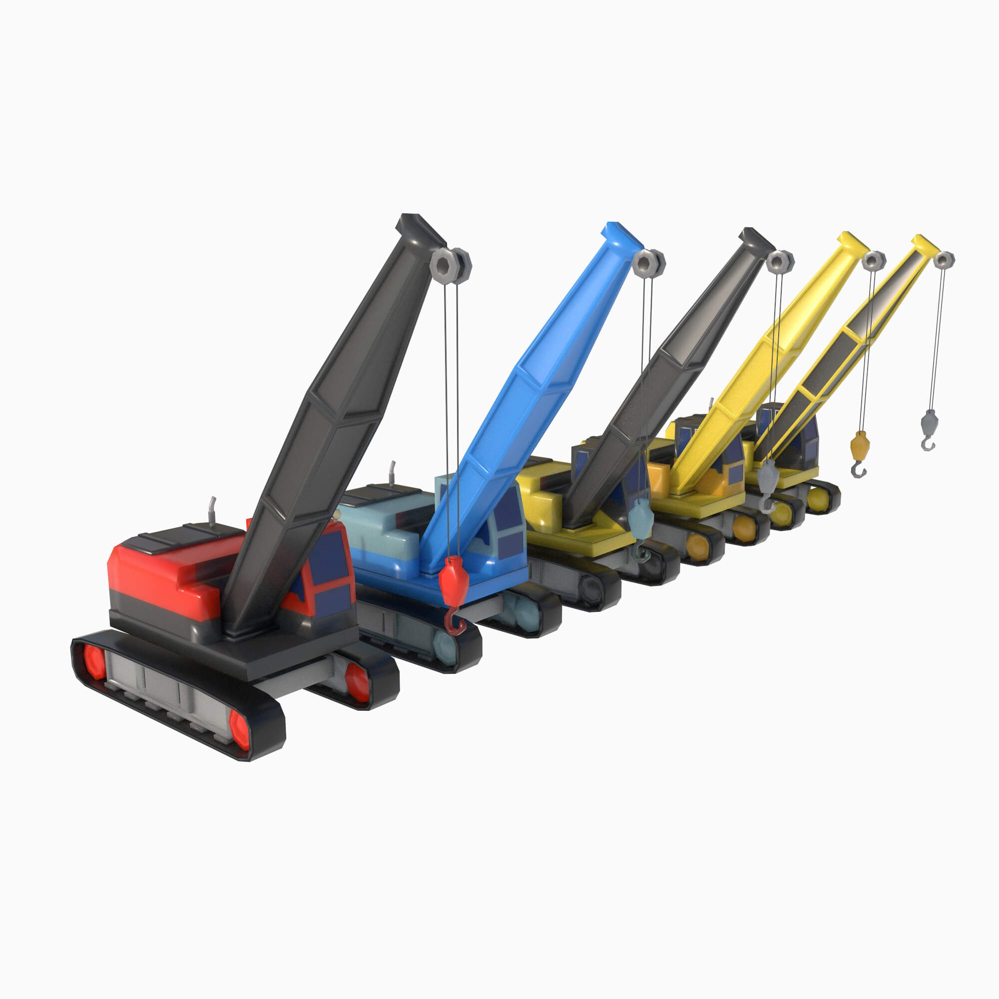 Heavy Equipment Package - 3D Model by katherina