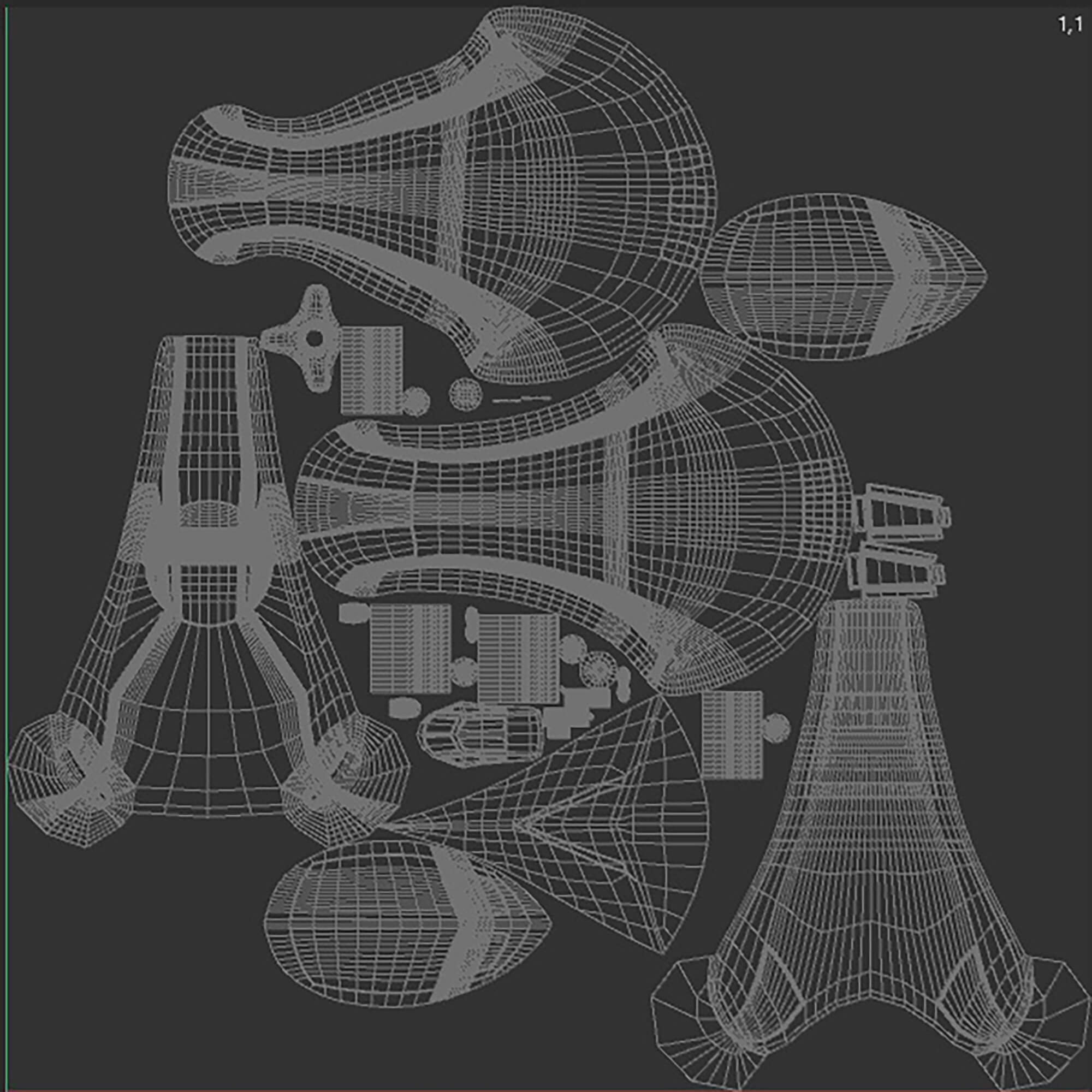 Alkesh - 3D Model by katherina