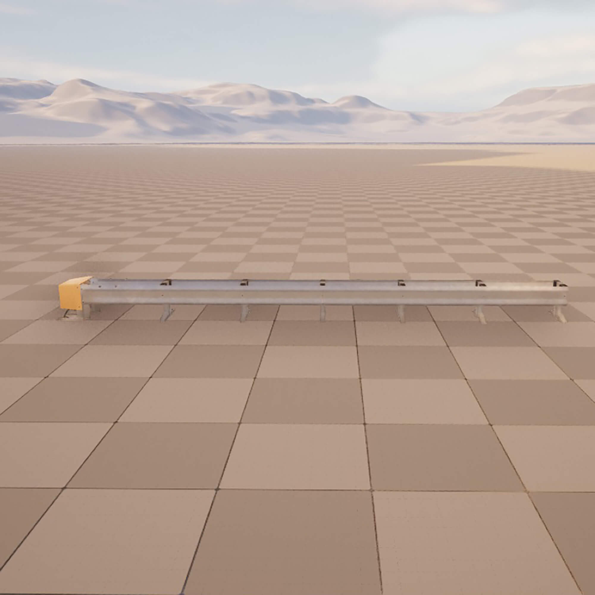 Highway Bumper - 3D Model by katherina