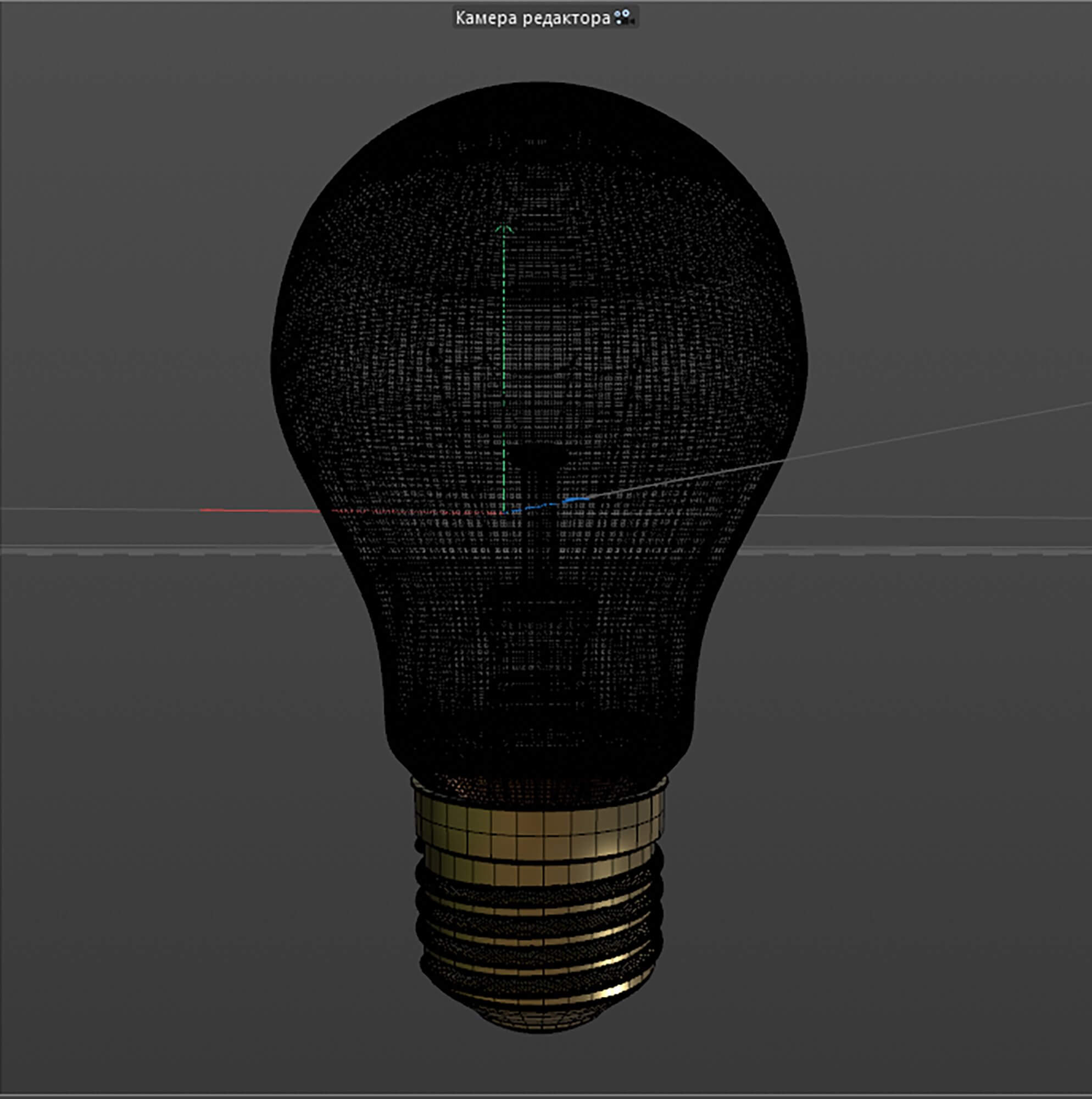 Incandescent Lamp - 3D Model by katherina