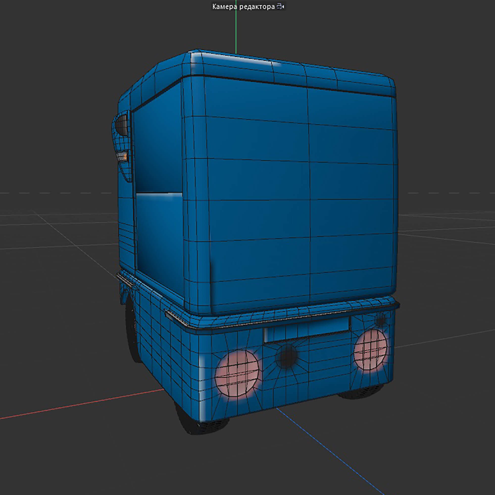 Japanese Delivery Robot Deliro With Downward Opening Doors - 3D Model ...