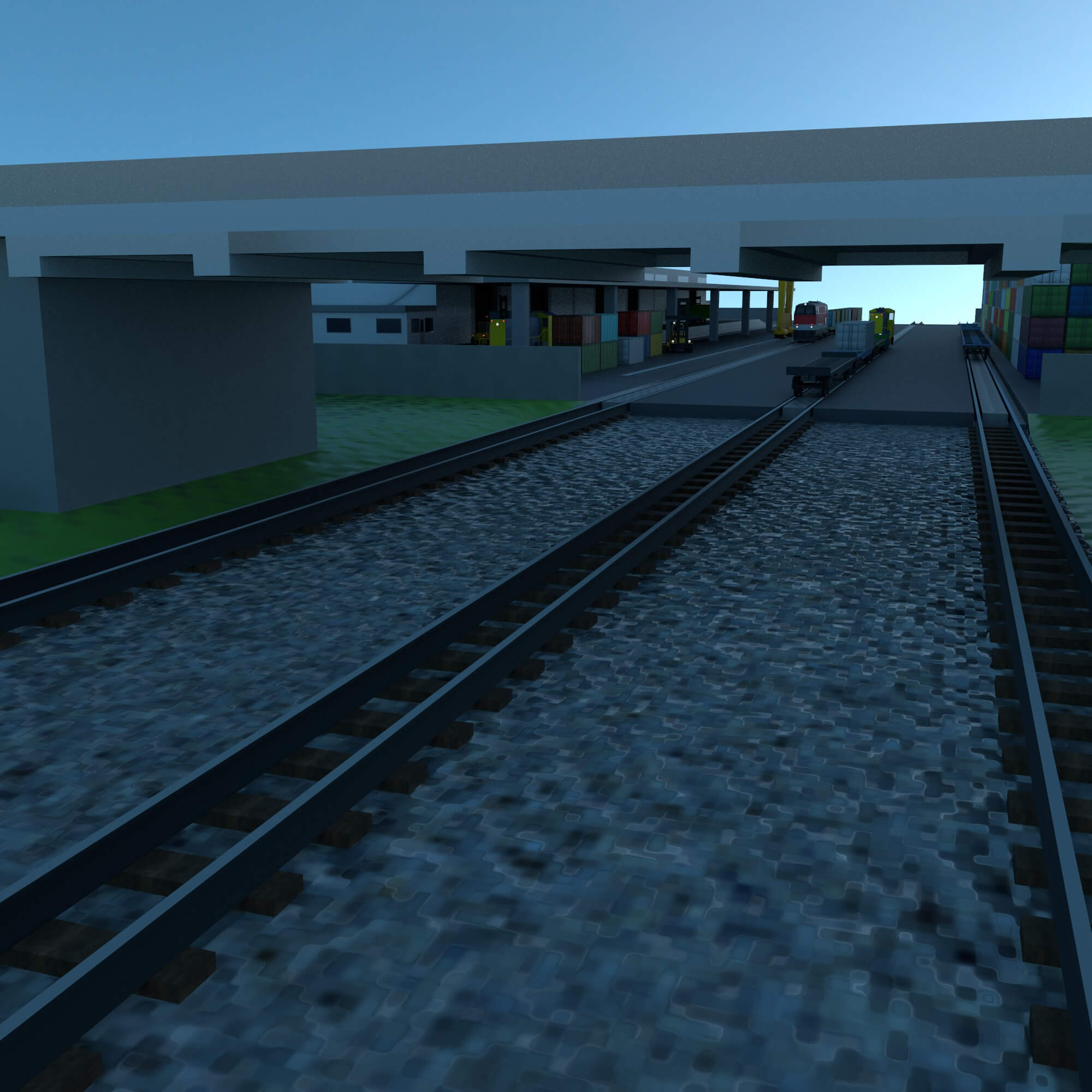 Logistic Center - 3D Model by katherina