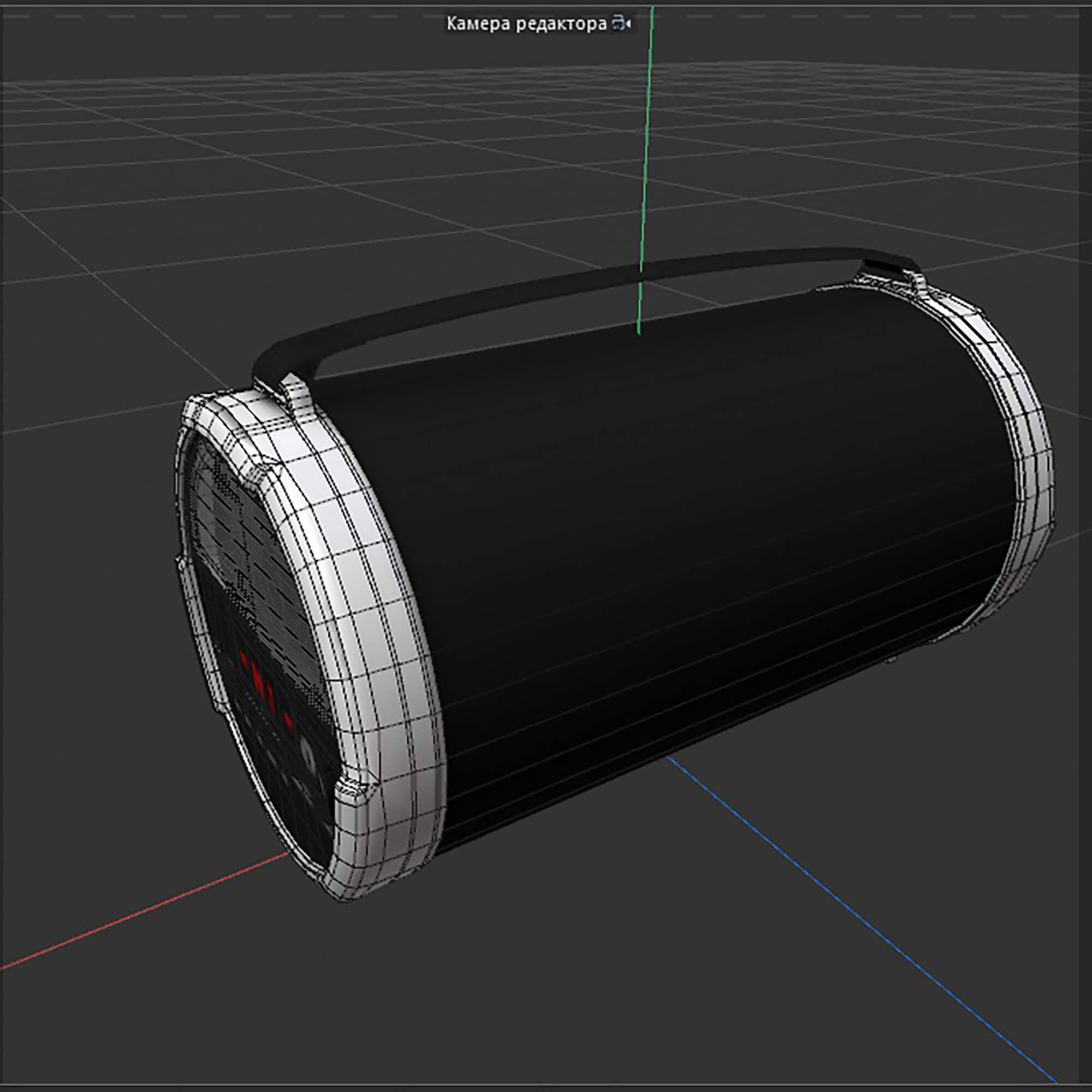 Music Boombox - 3D Model by katherina