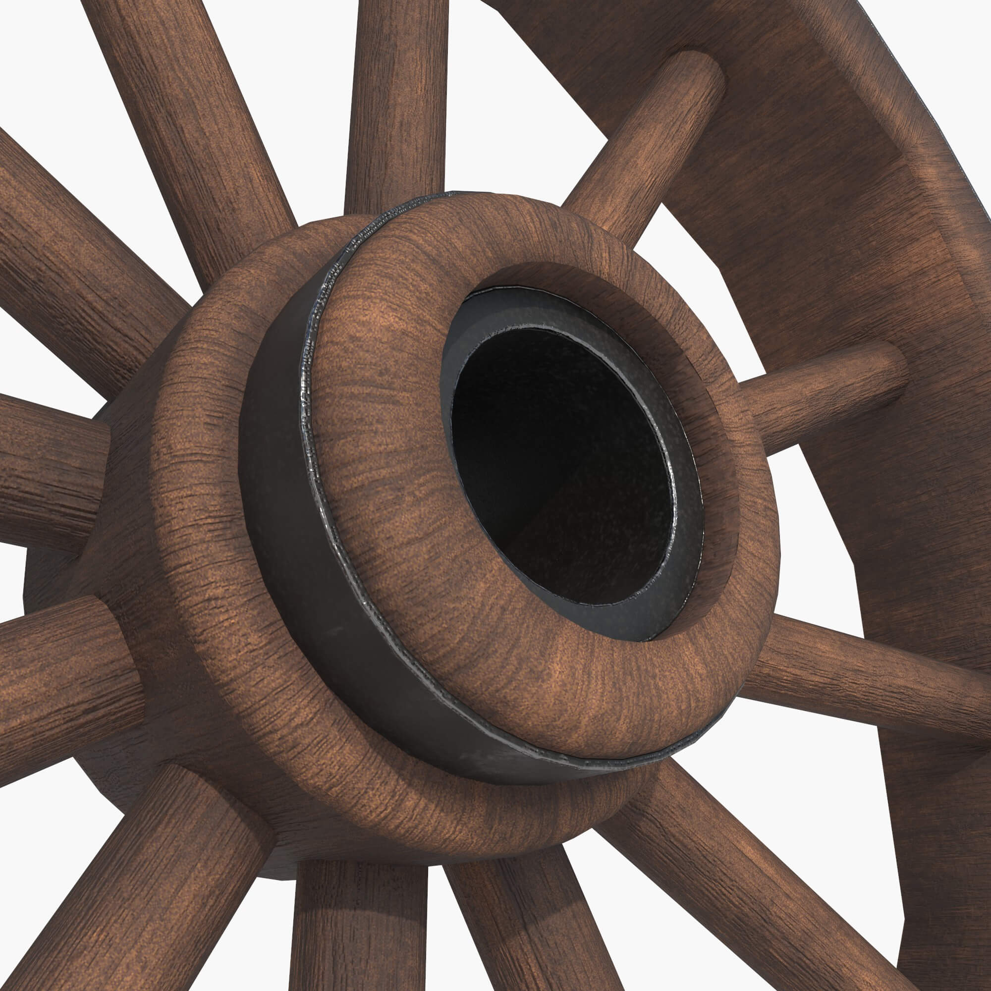 Nova Wood Wheel - 3D Model by katherina