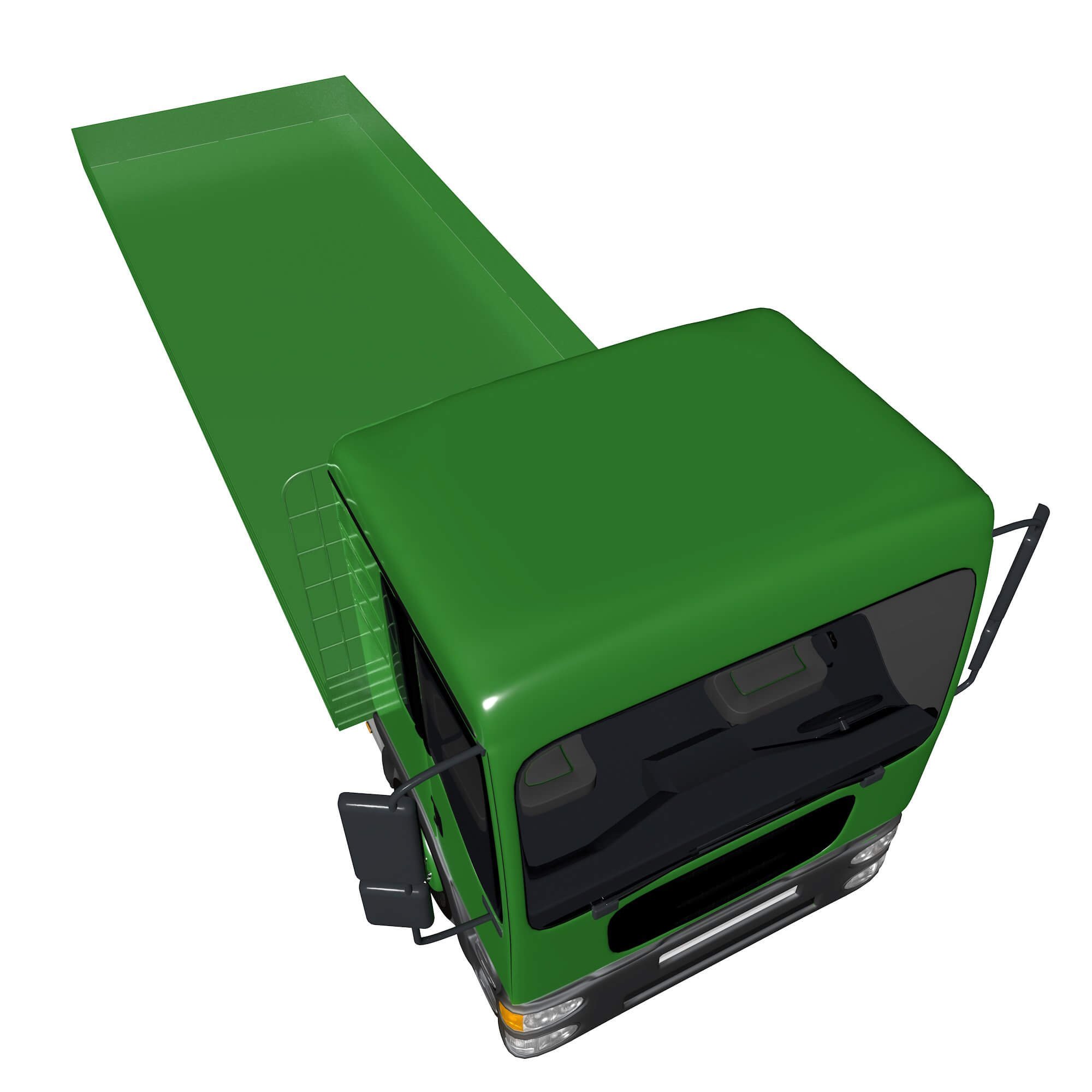 Open Body Truck - 3D Model by katherina